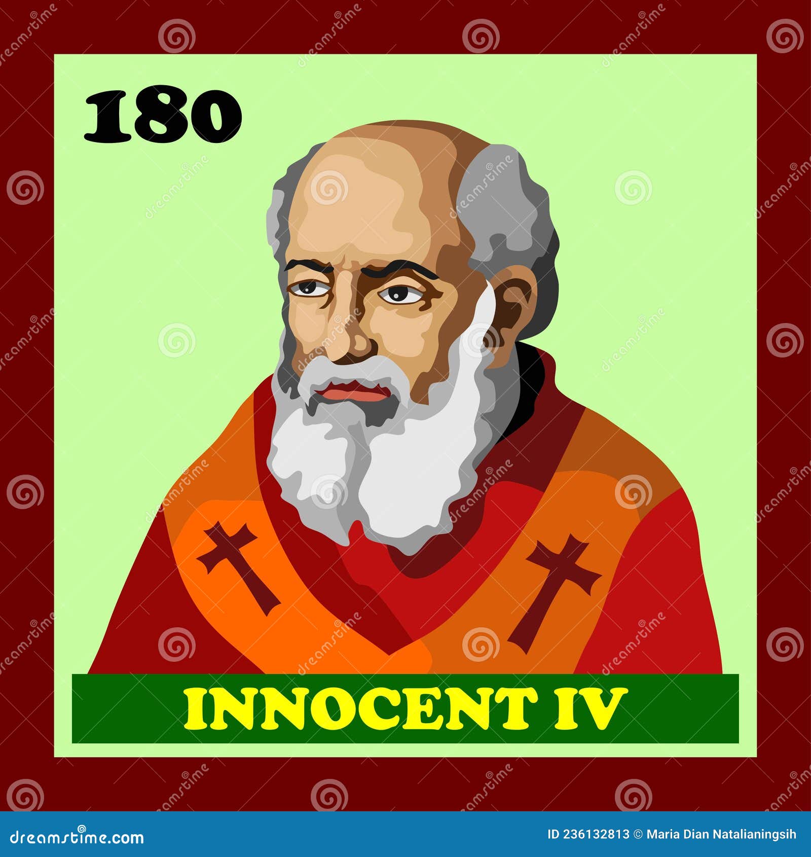 180th Catholic Church Pope Innocent IV Editorial Stock Photo ...