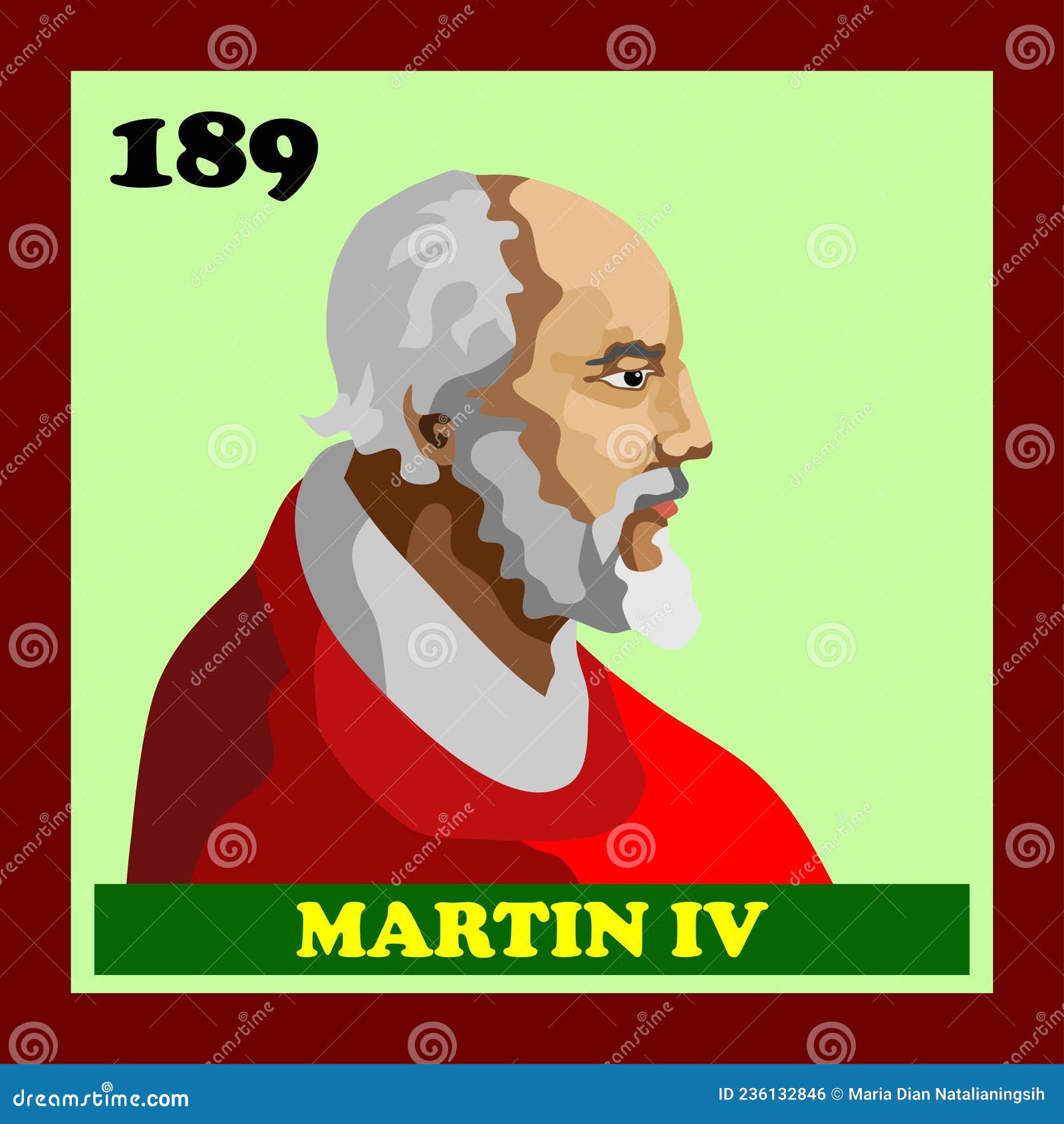 189th Catholic Church Pope Martin IV Editorial Photo - Illustration of ...