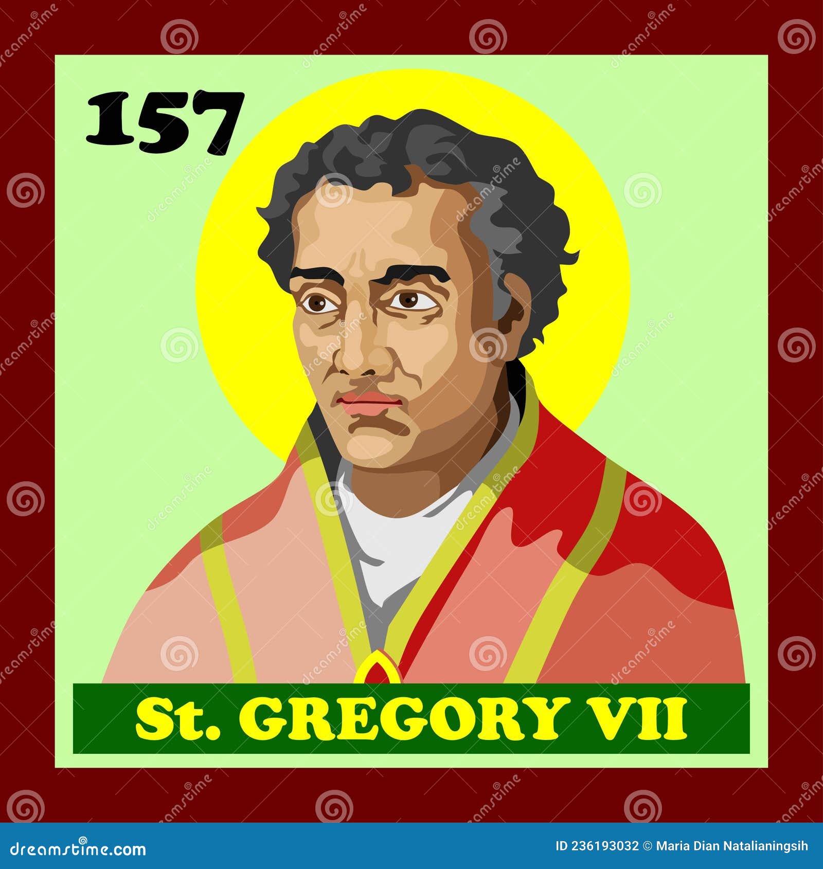 Saint Gregory The Great 540-604 Was The Bishop Of Rome From 3 September ...