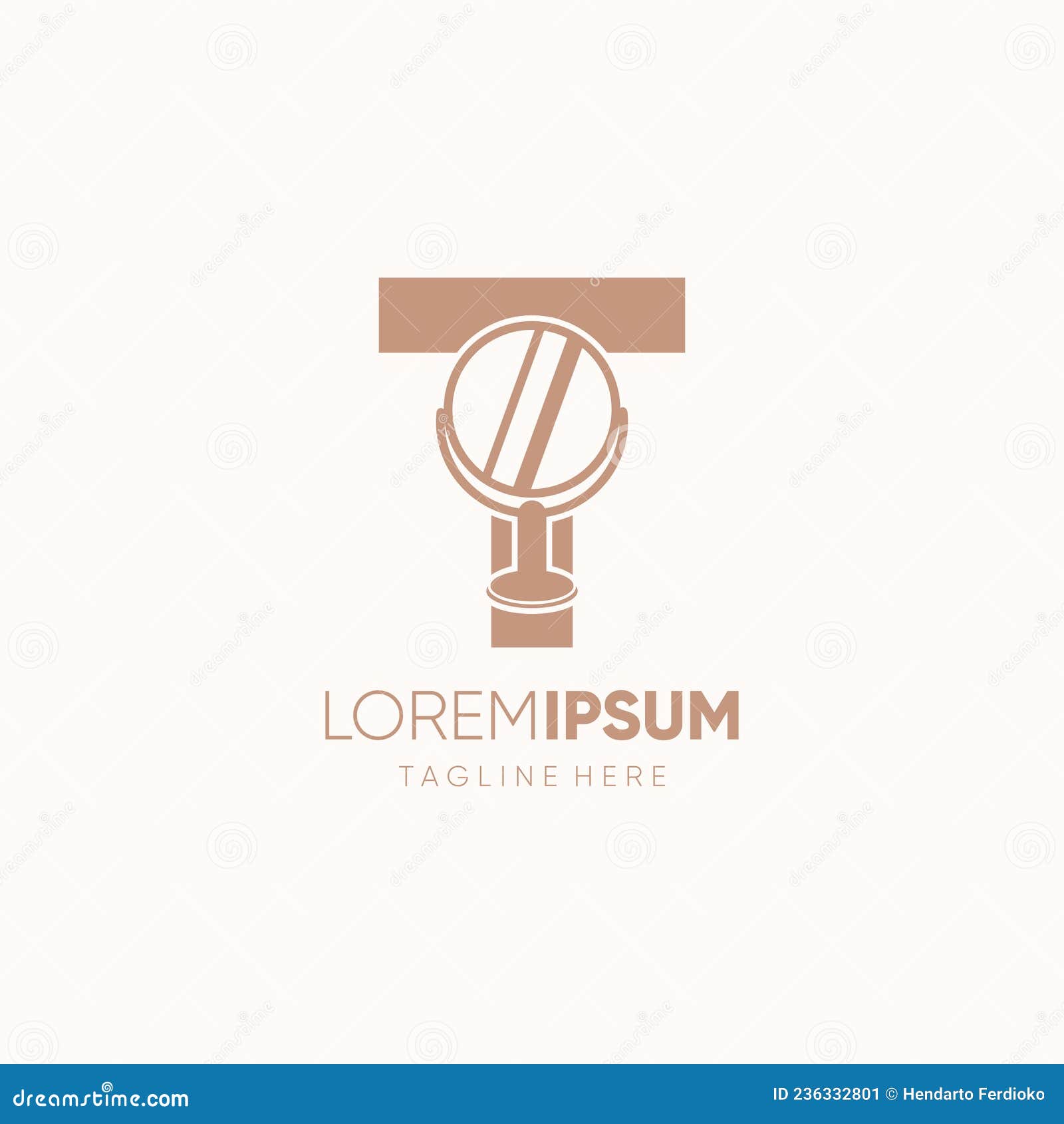 Letter T Initial Mirror Logo Design Icon Graphic Stock Vector ...