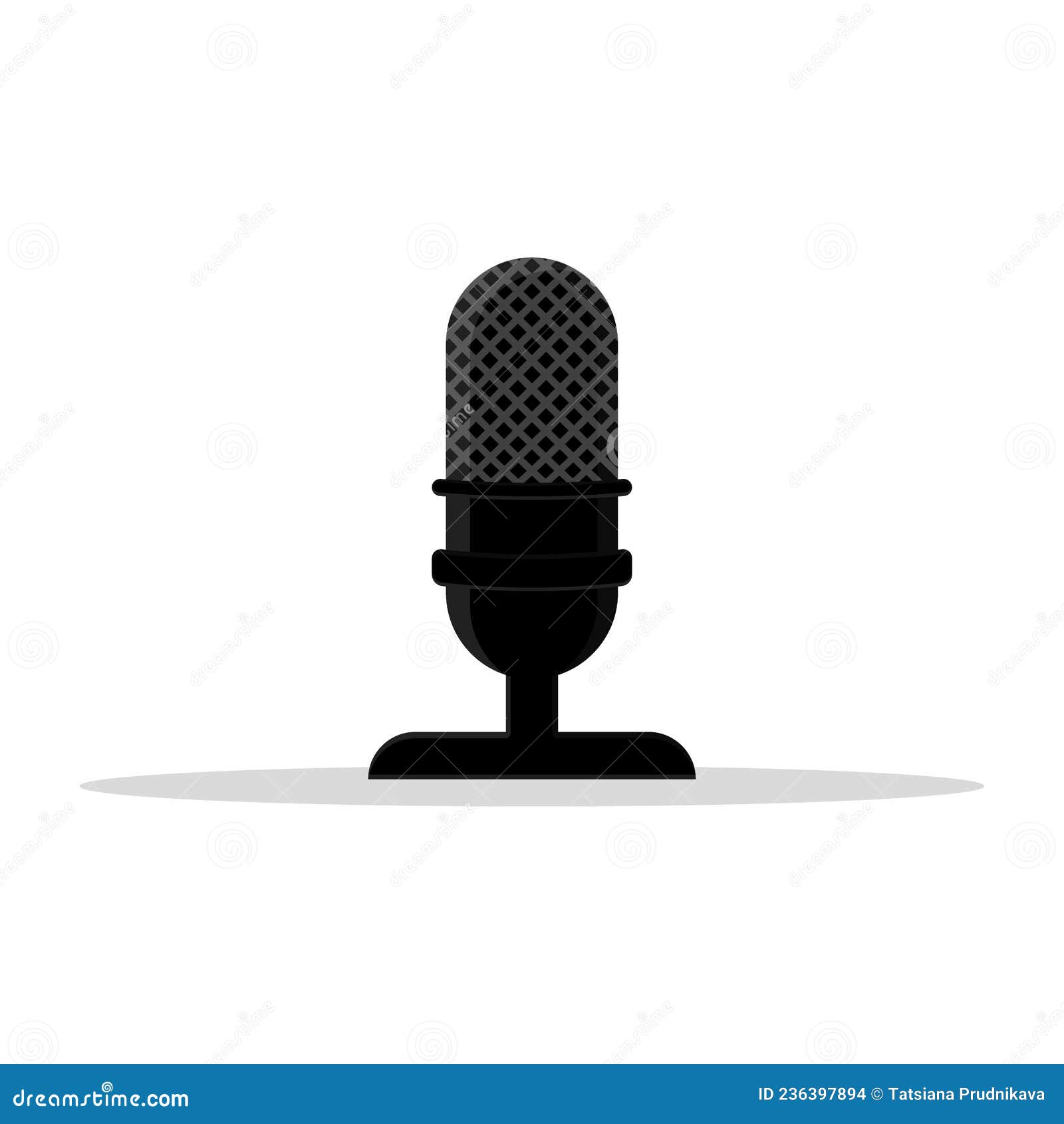 Broadcasting, Podcast. People Talking Sitting At Table. Live Interview ...