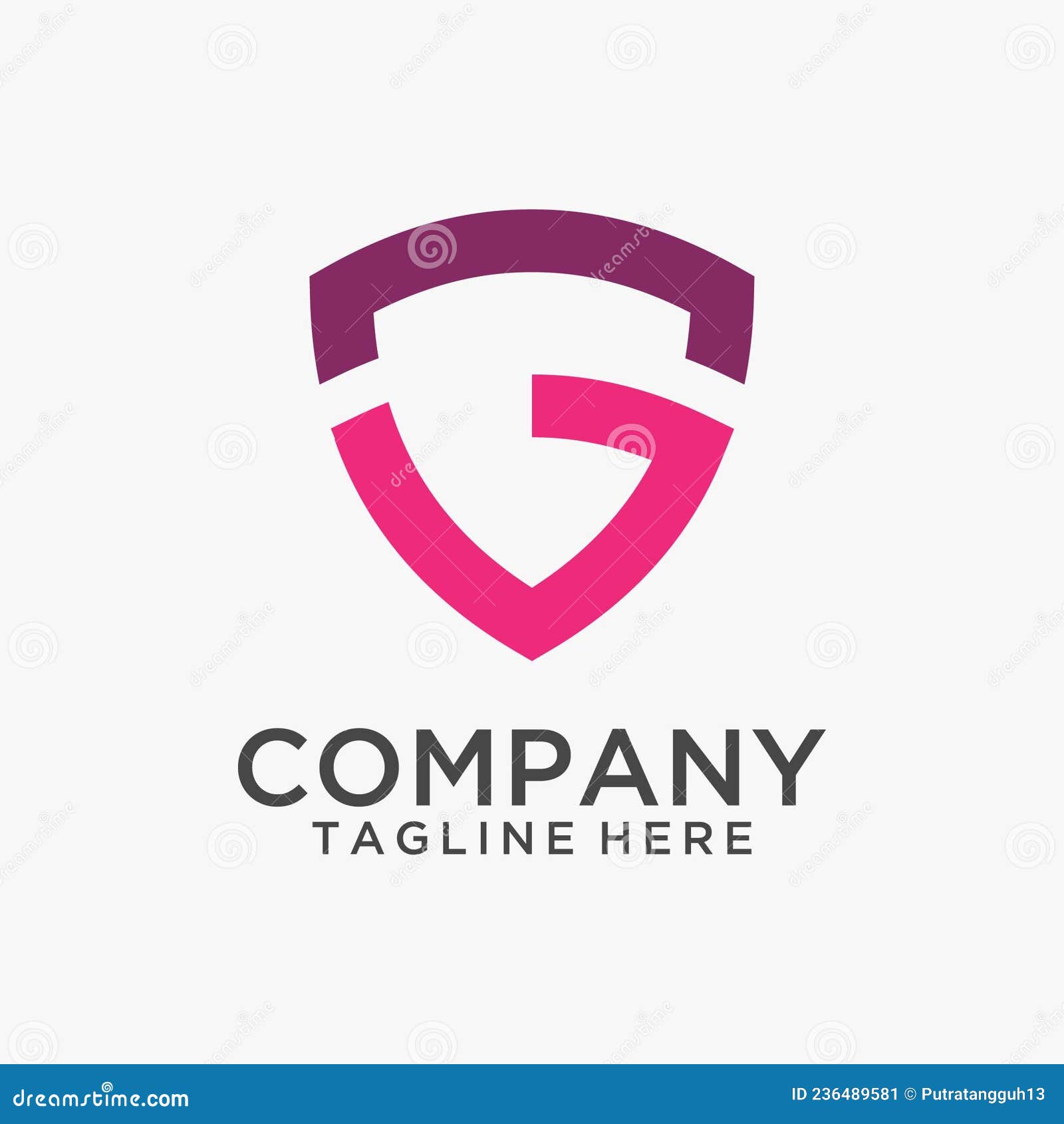 Letter G Shield Logo Design Stock Vector - Illustration of defense ...