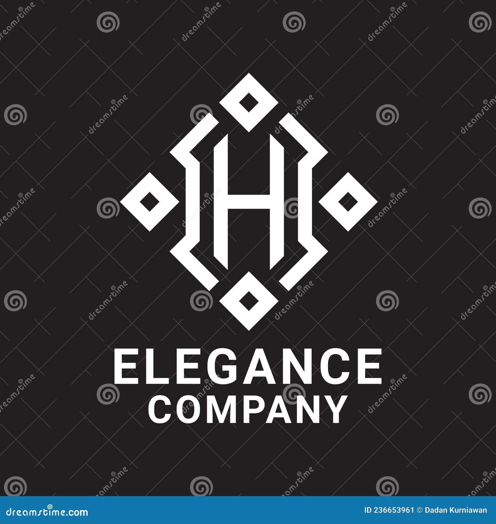 Premium Design Logo with Letter H Stock Vector - Illustration of icon ...
