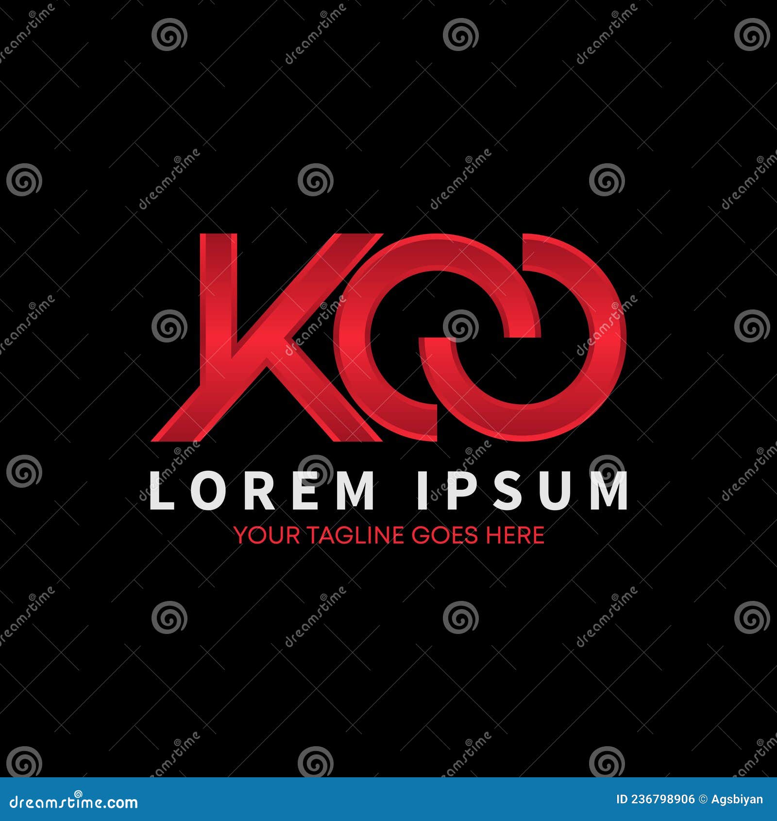 Letter KCC Free Vector Stock. Circle Flip Abstract Design Concept ...