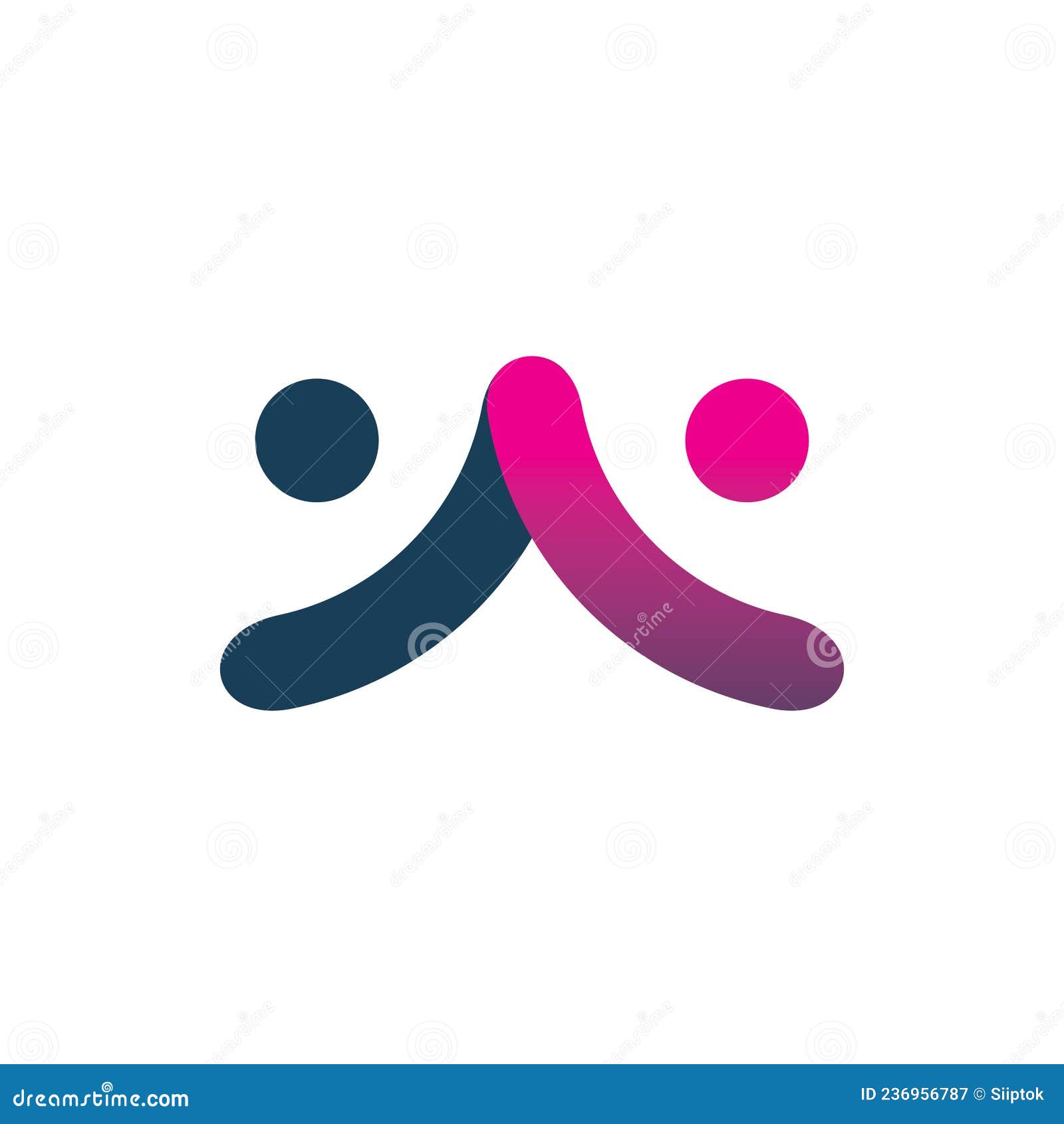 People Toss Hand Logo Design Stock Vector - Illustration of brand ...