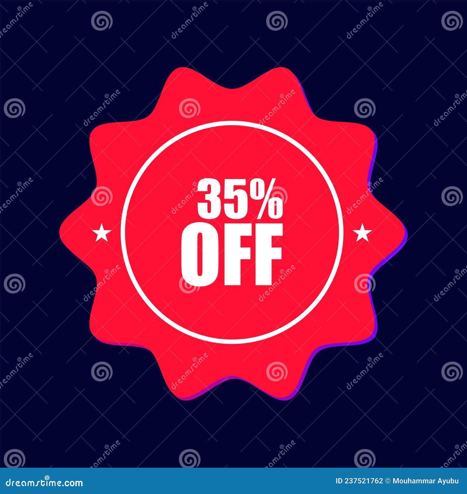 Discount Up To 35 Off Label Vector Template Design Illustration Stock ...