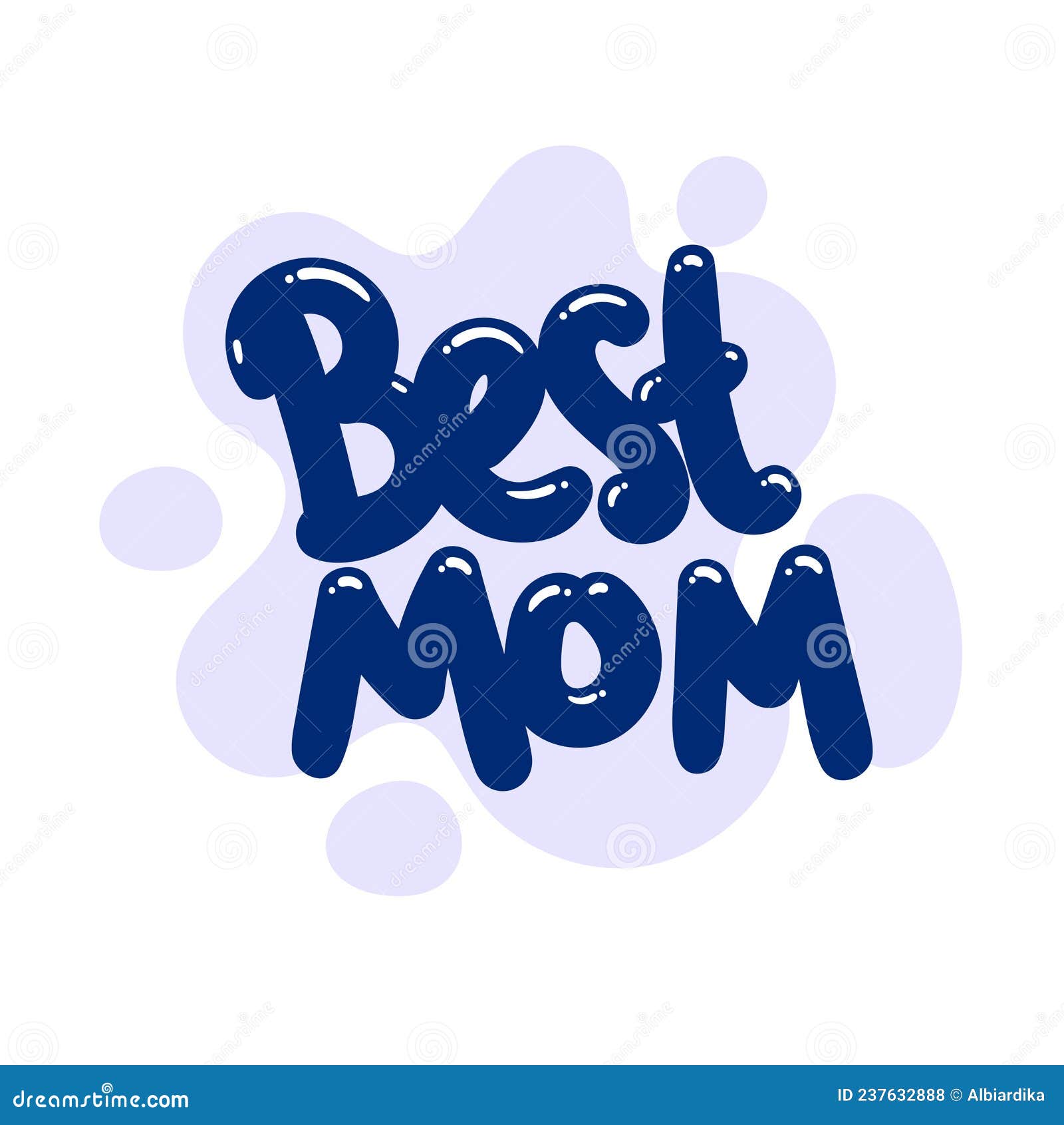 Best Mom Quote Text Typography Design Graphic Vector Illustration Stock ...