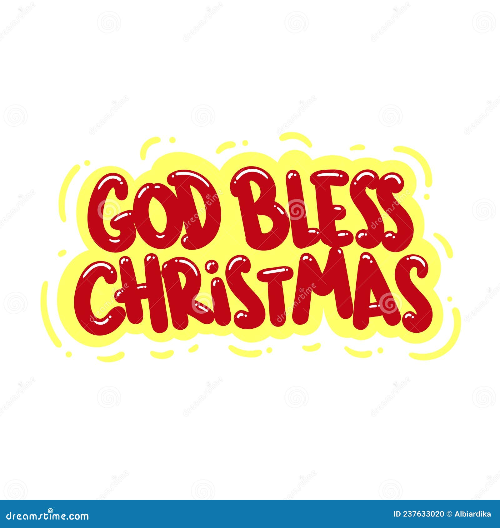 God Bless Christmas Quote Text Typography Design Graphic Vector ...