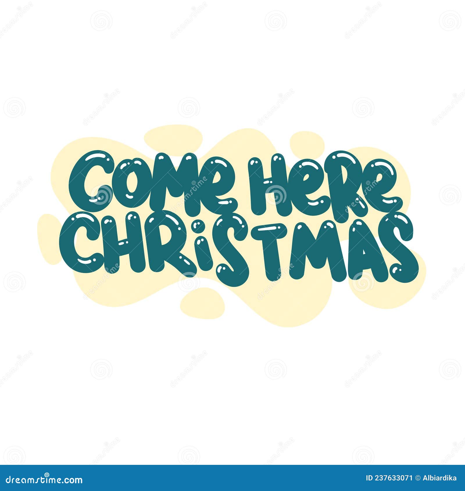 Come Here Christmas Quote Text Typography Design Graphic Vector ...