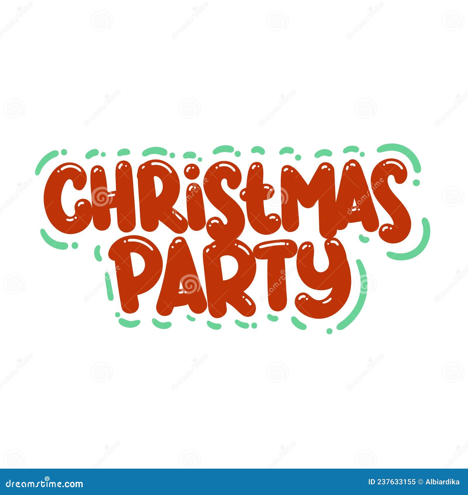 Christmas Party Quote Text Typography Design Graphic Vector ...