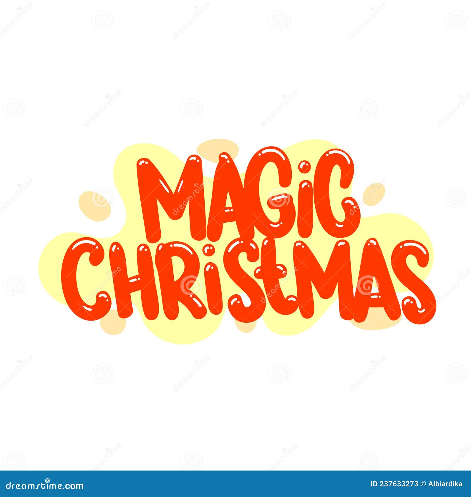 Magic Christmas Quote Text Typography Design Graphic Vector ...