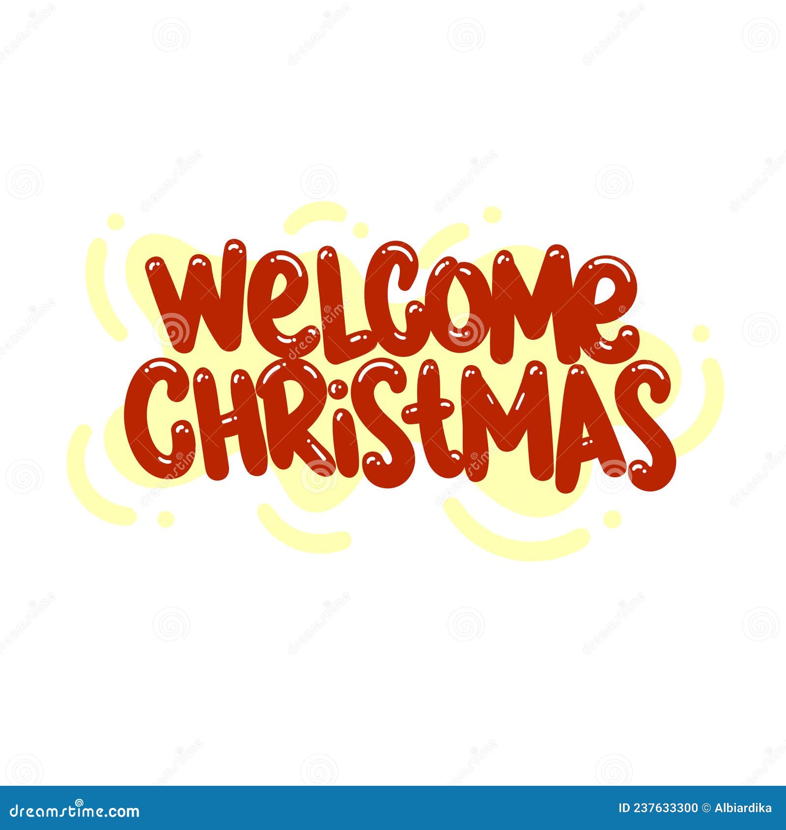 Welcome Christmas Quote Text Typography Design Graphic Vector ...