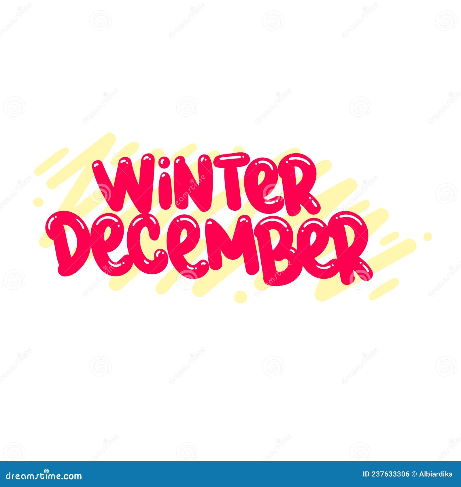 Winter December Quote Text Typography Design Graphic Vector ...