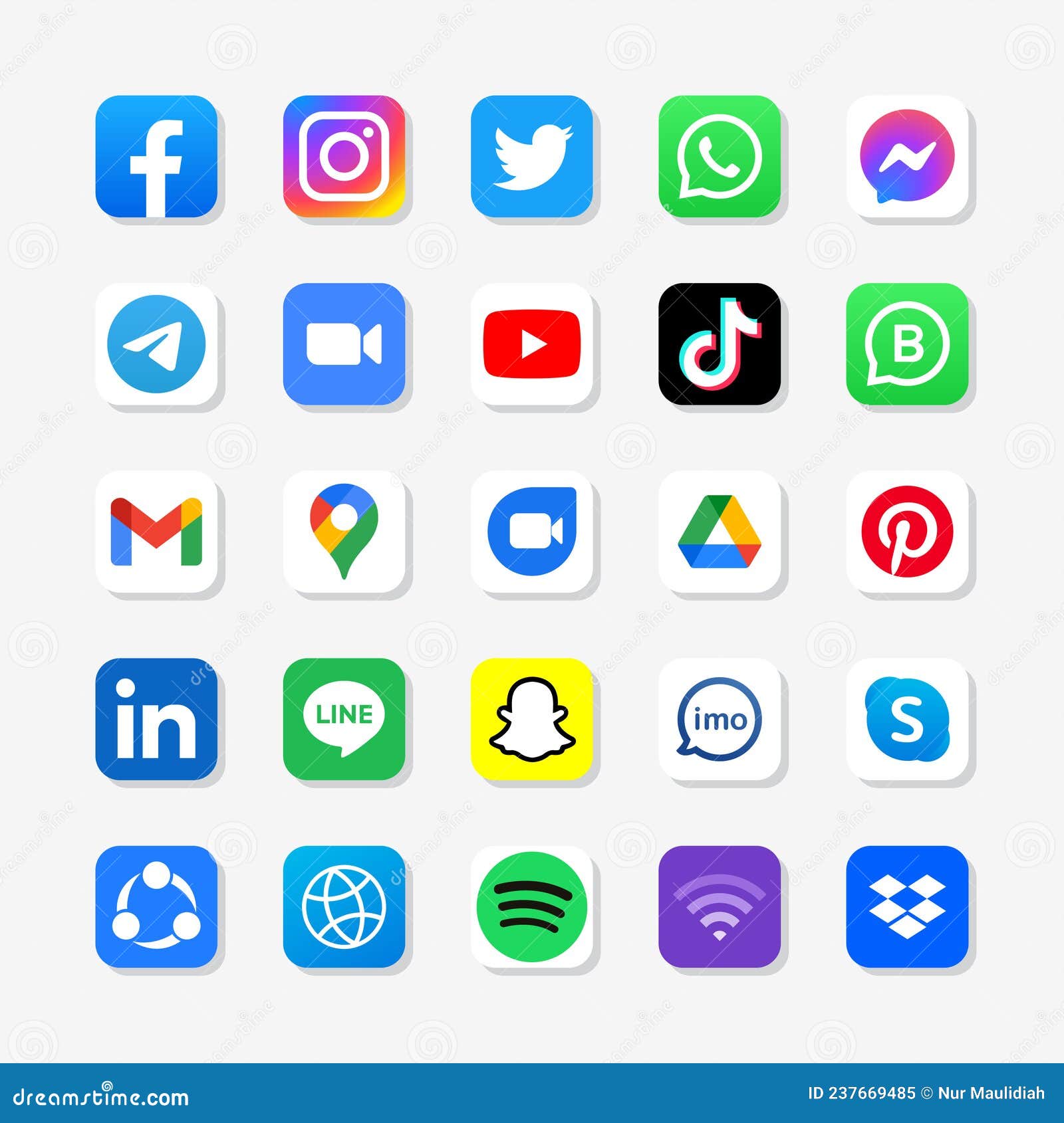 Square Zoom Logo Isolated On White Background Editorial Image ...