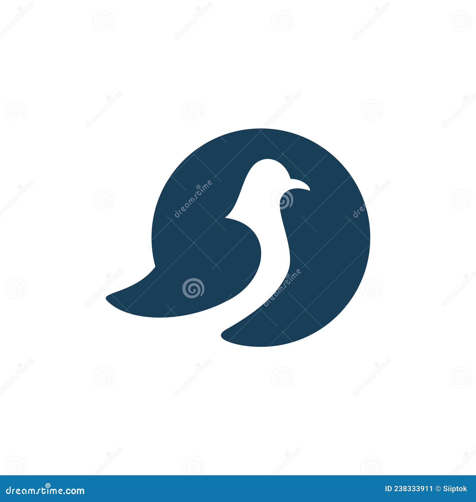 Circle Bird Color Shape Logo Design Stock Vector - Illustration of ...