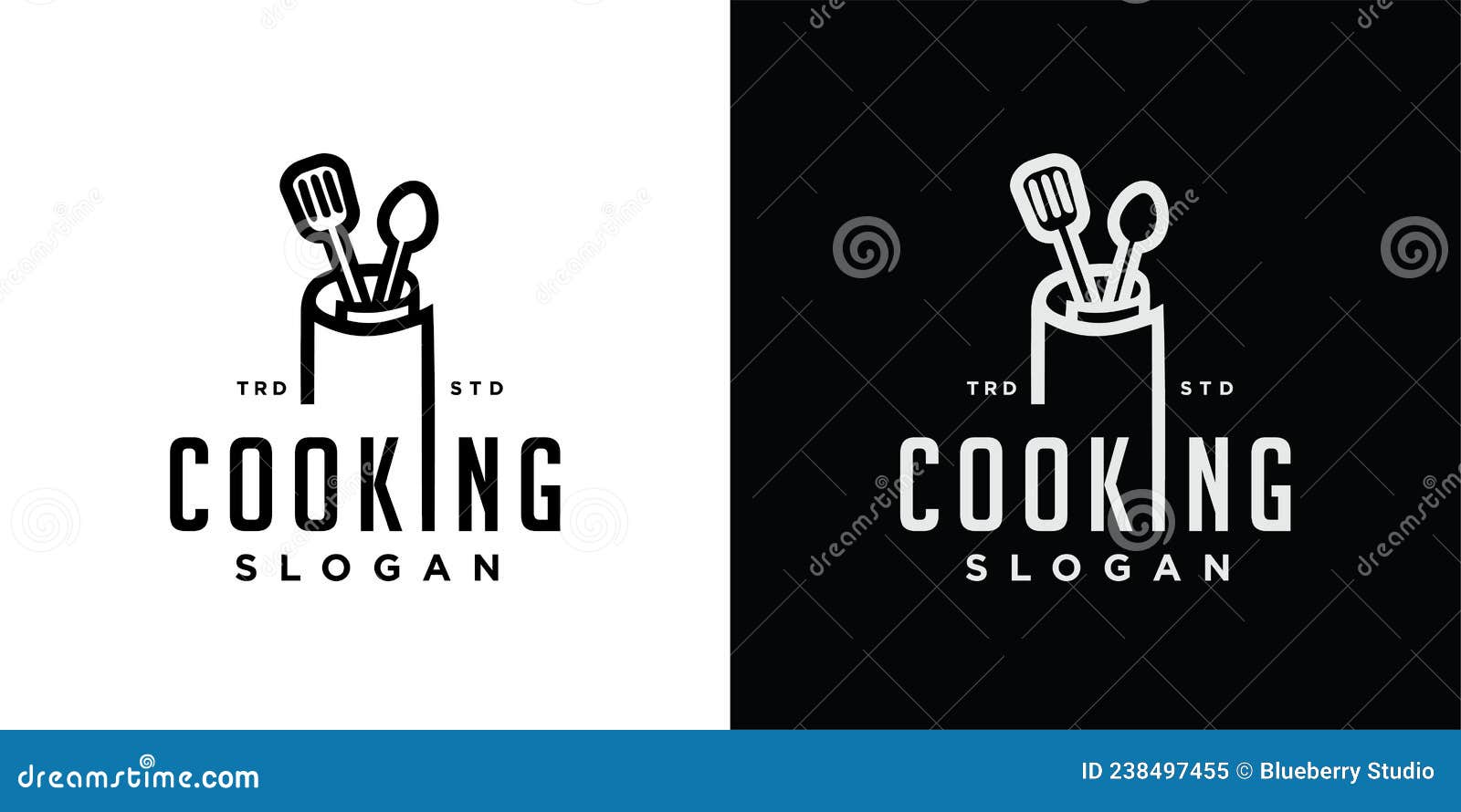 Recipe Paper Logo Food Menu Icon Illustration Cooking Kitchen ...