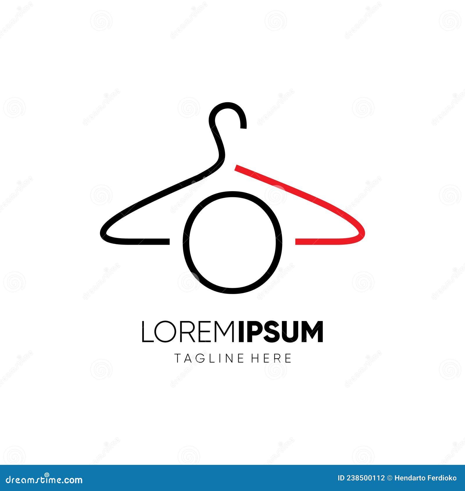 Initial Letter O Hanger Logo Design Vector Icon Graphic Stock Vector ...