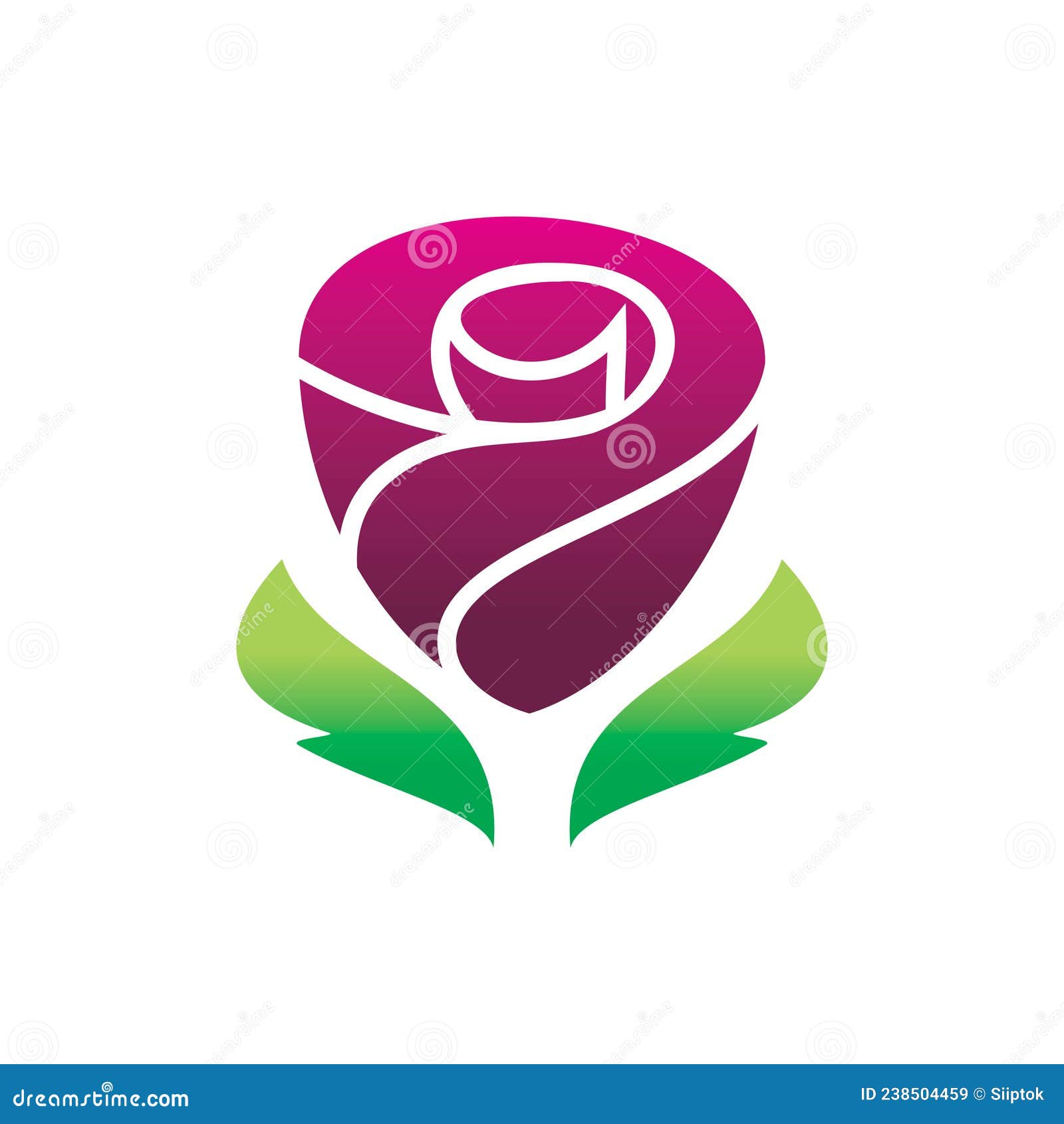 Red Flower Leaf Logo Design Stock Vector - Illustration of identity ...