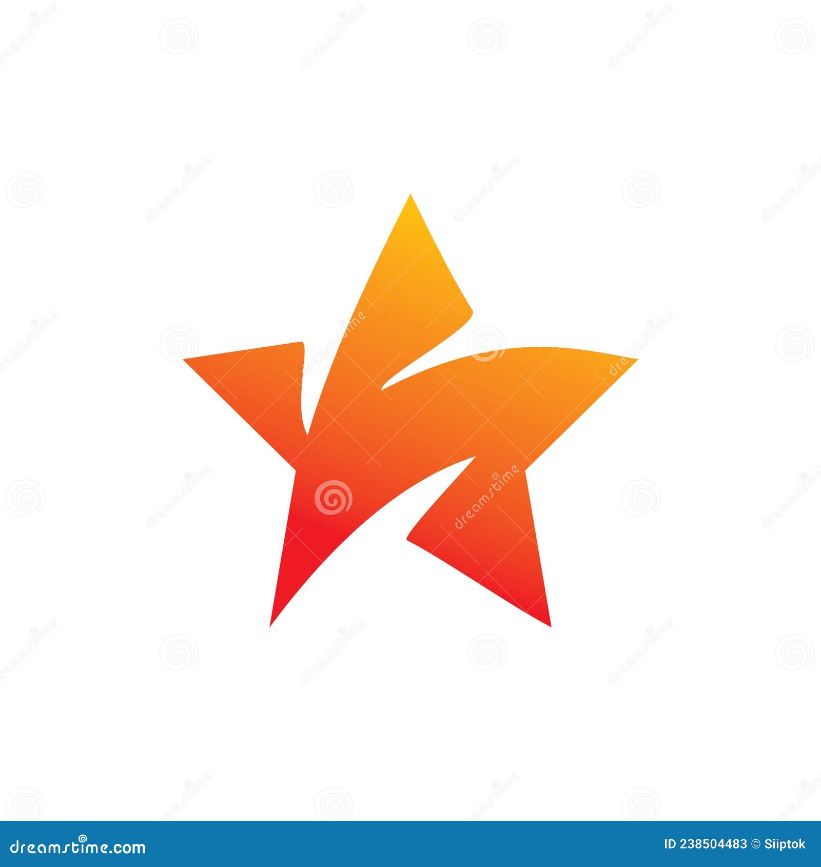 Star Color Shape Logo Design Stock Vector - Illustration of graphic ...