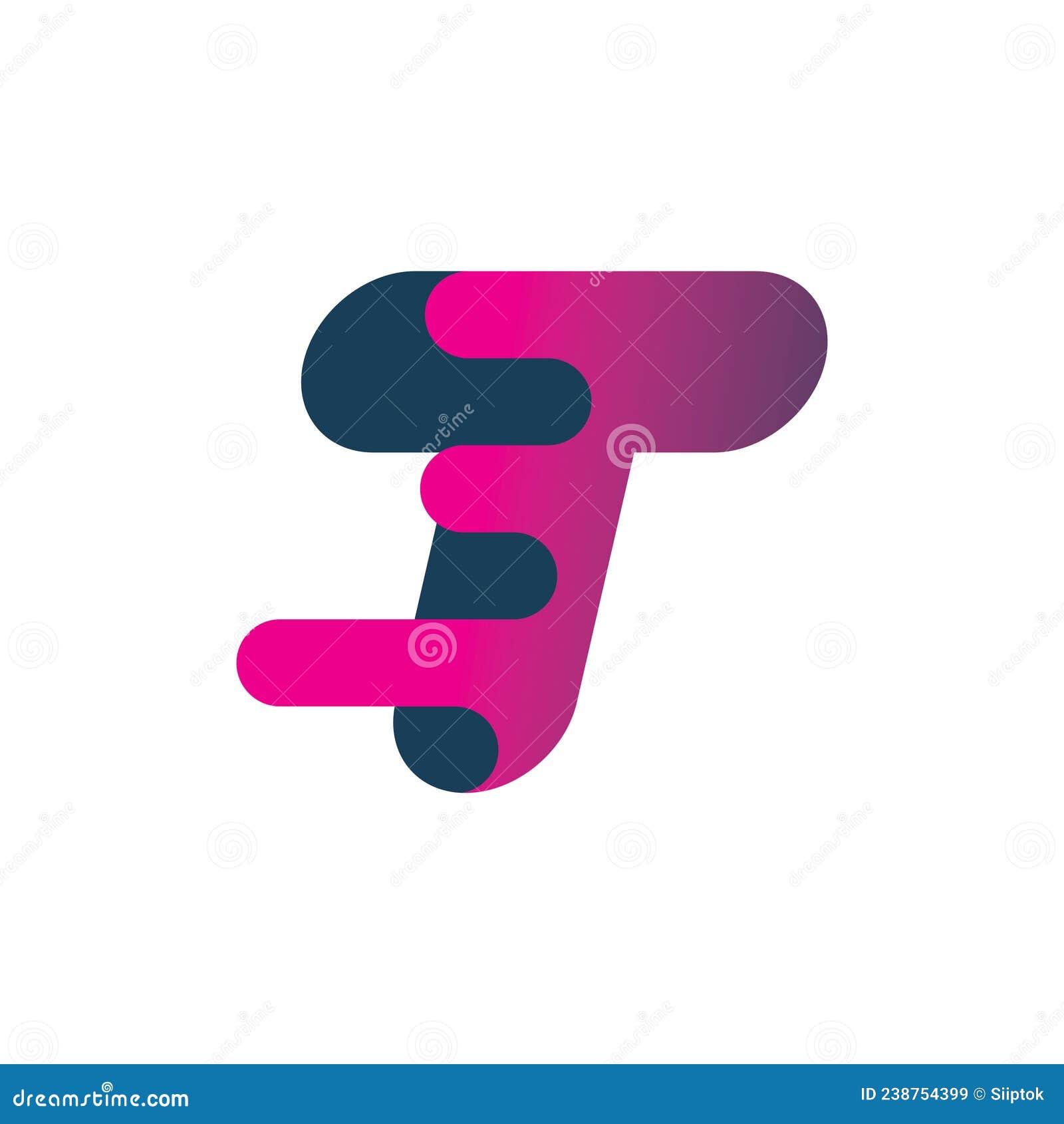 Letter N Motion Geometric Overlap Symbol Logo Vector Royalty-Free Stock ...