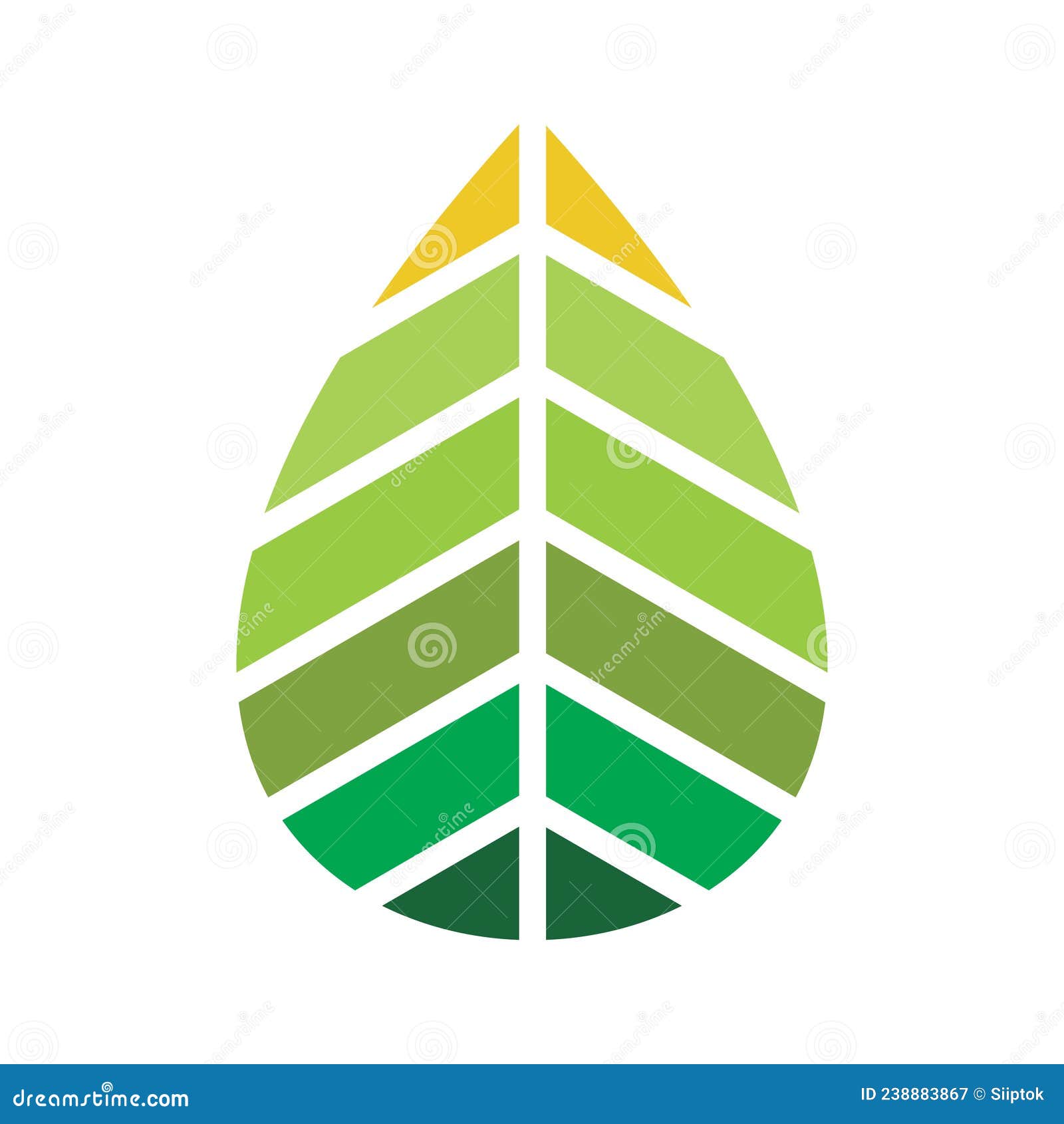 Creative Full Color Leaf Logo Design Stock Vector - Illustration of ...