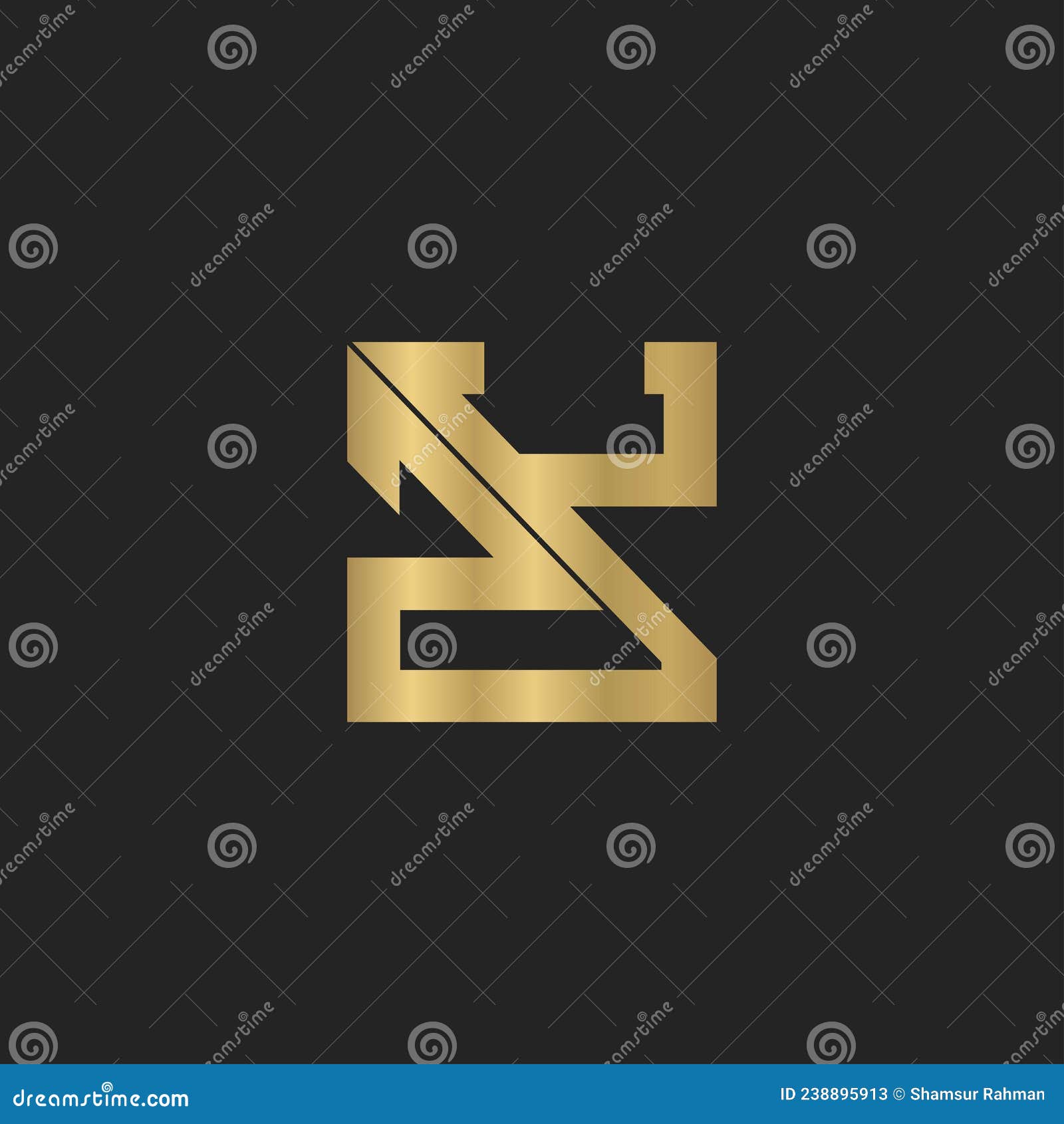 Alphabet Initials Logo ZY, YZ, Z and Y Stock Vector - Illustration of ...