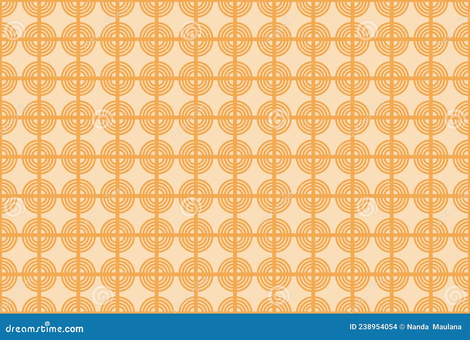 Illustration Geometric Batik Circle Pattern Design for Background Stock ...