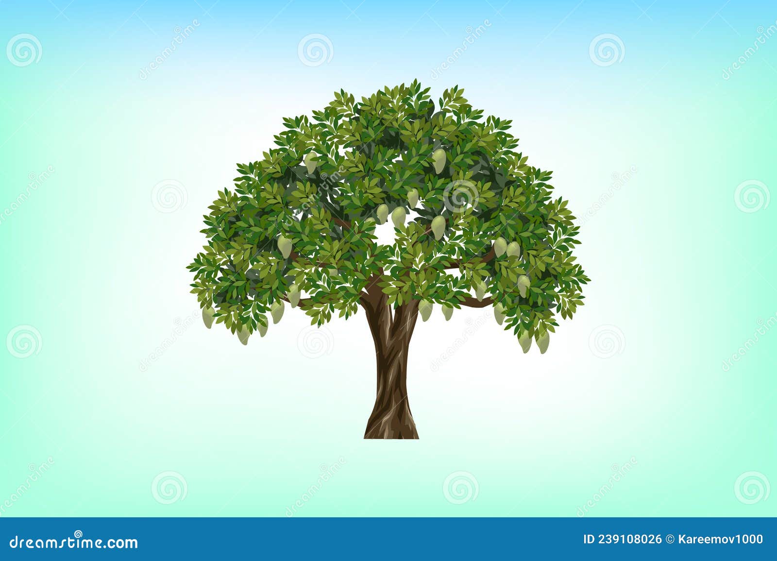 Mango Tree Logo Design Templates Stock Vector - Illustration of element ...