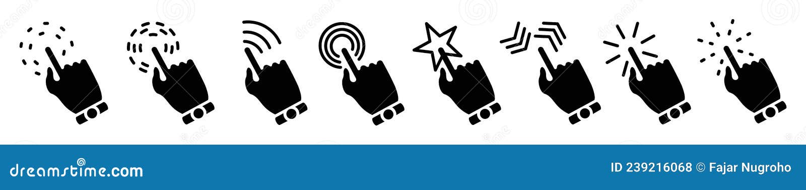 .Pointer Cursor Ñ omputer Mouse Icon Stock Vector - Illustration of ...