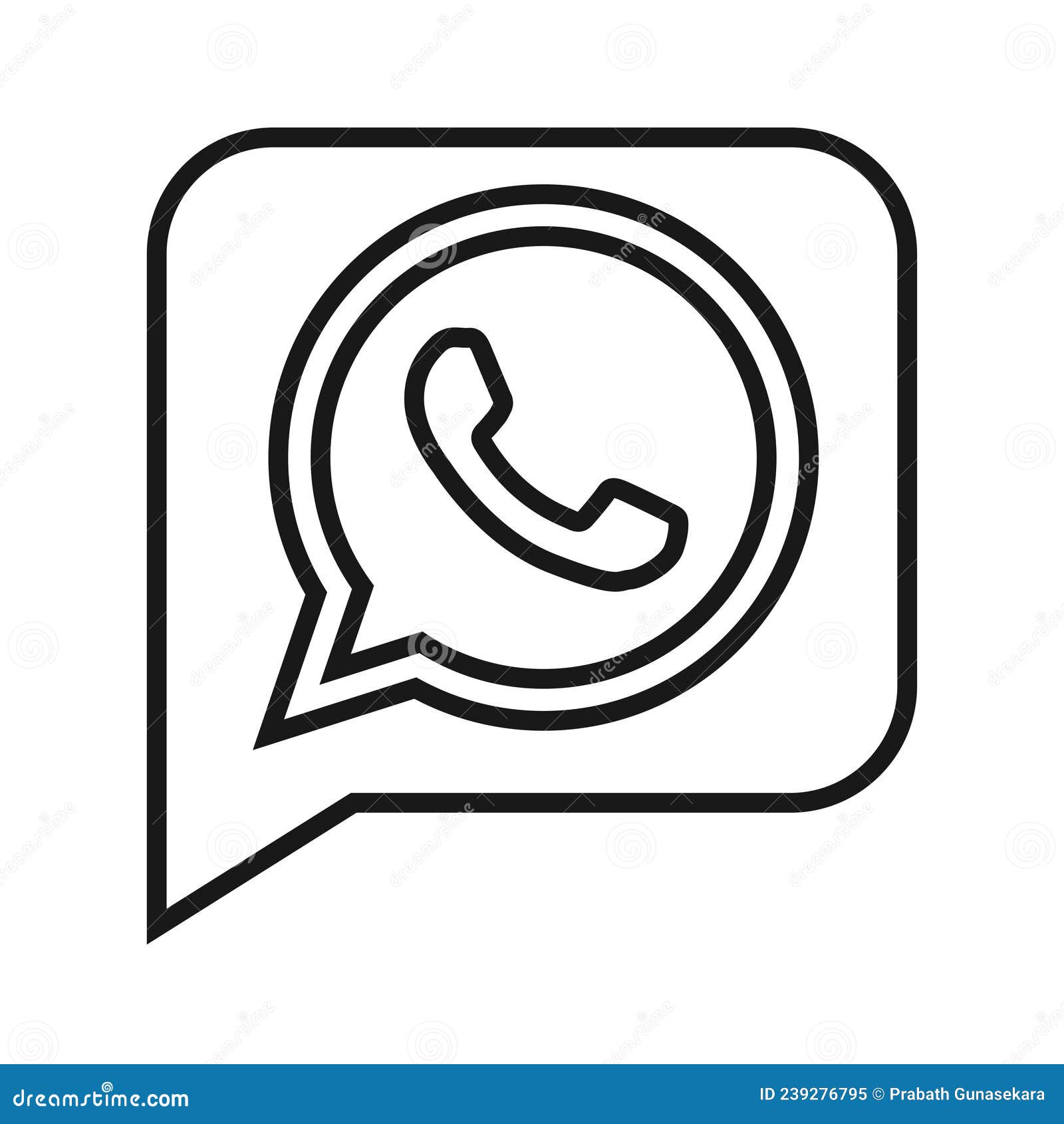 Whatsapp Icon, Whatsapp Logo, Whatsapp Vector Sign | CartoonDealer.com ...