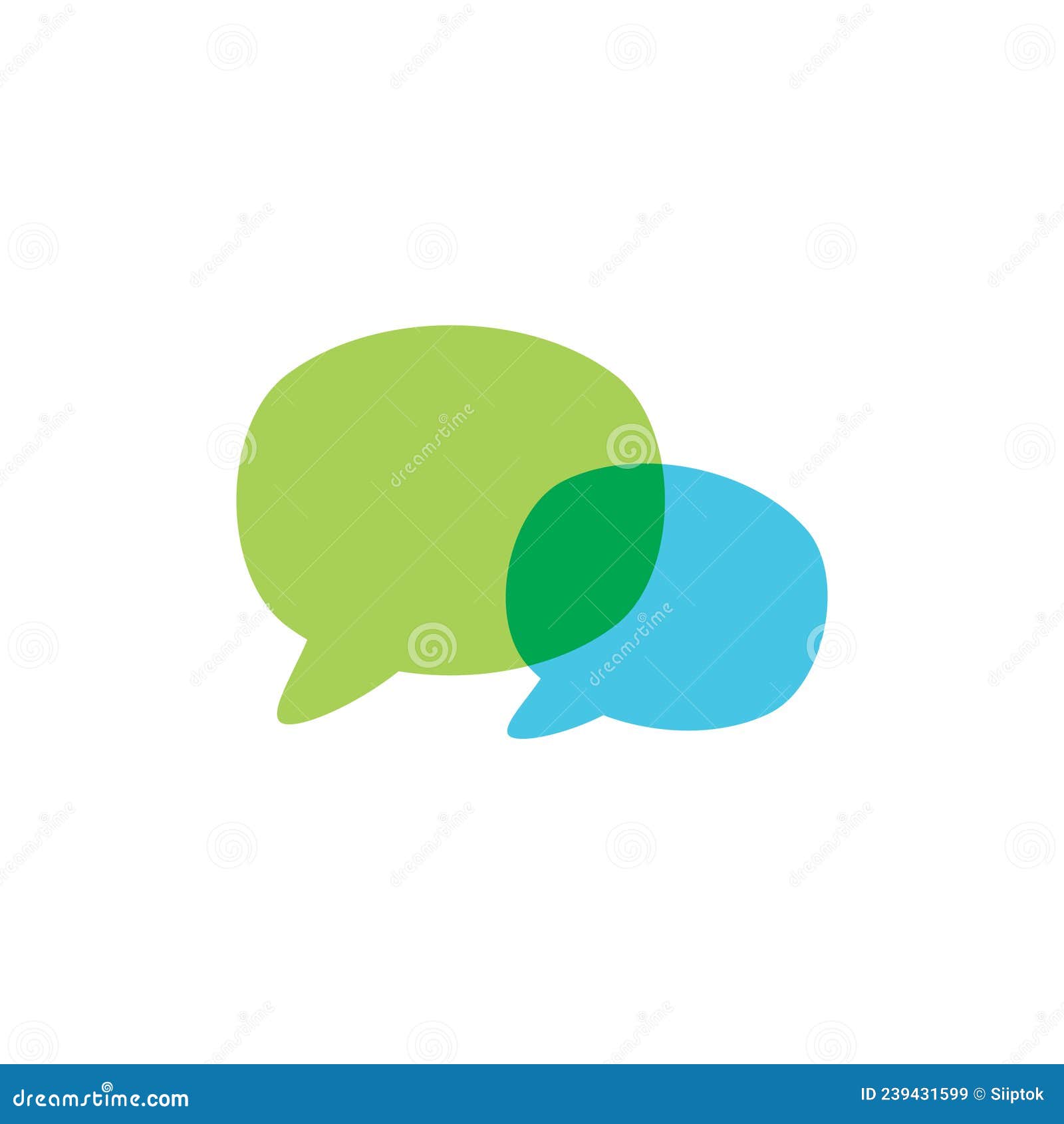 Green Blue Chat Group Logo Design Stock Vector - Illustration of icon ...