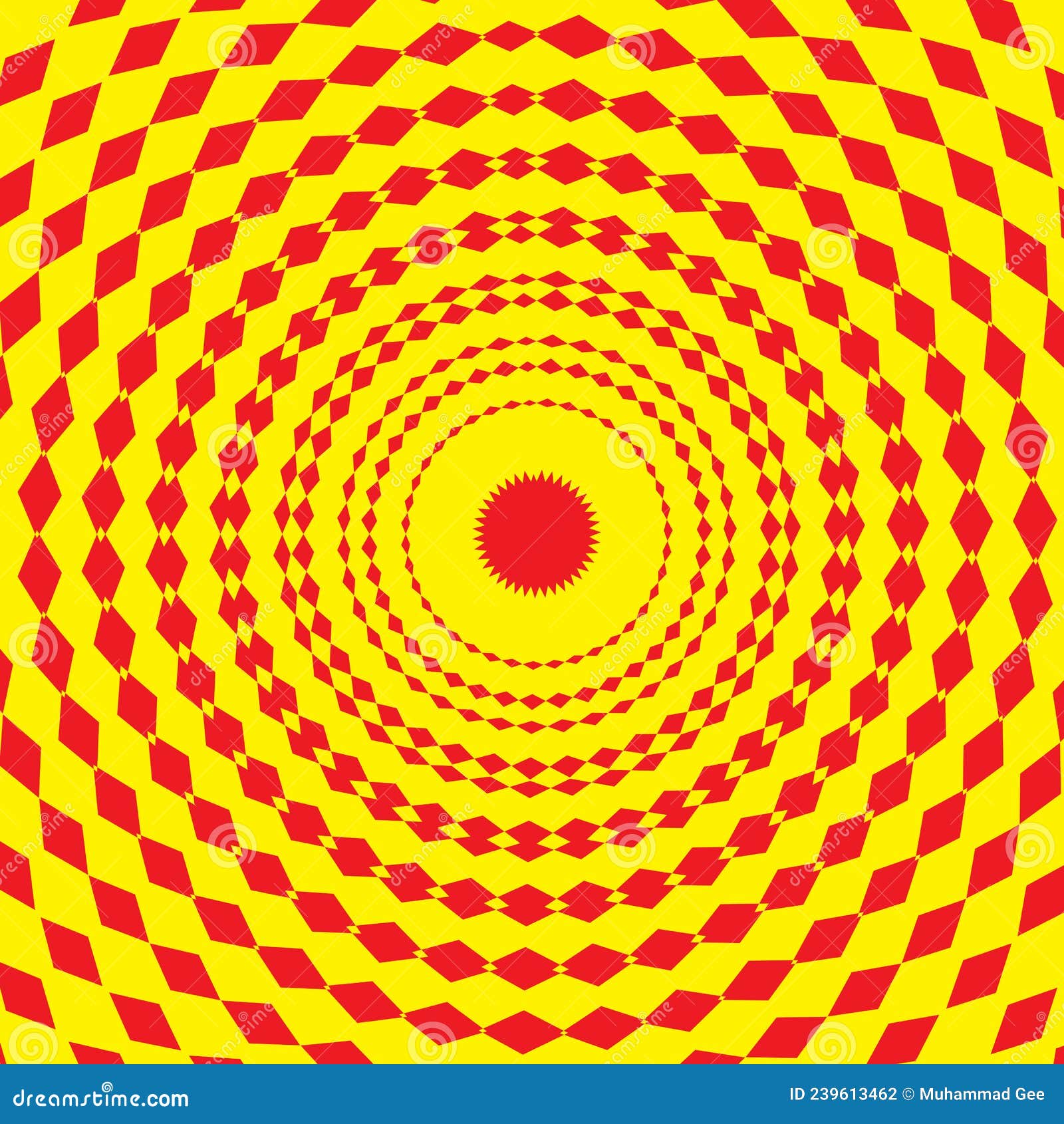 A Multicolor Circular Rings Background Stock Illustration ...