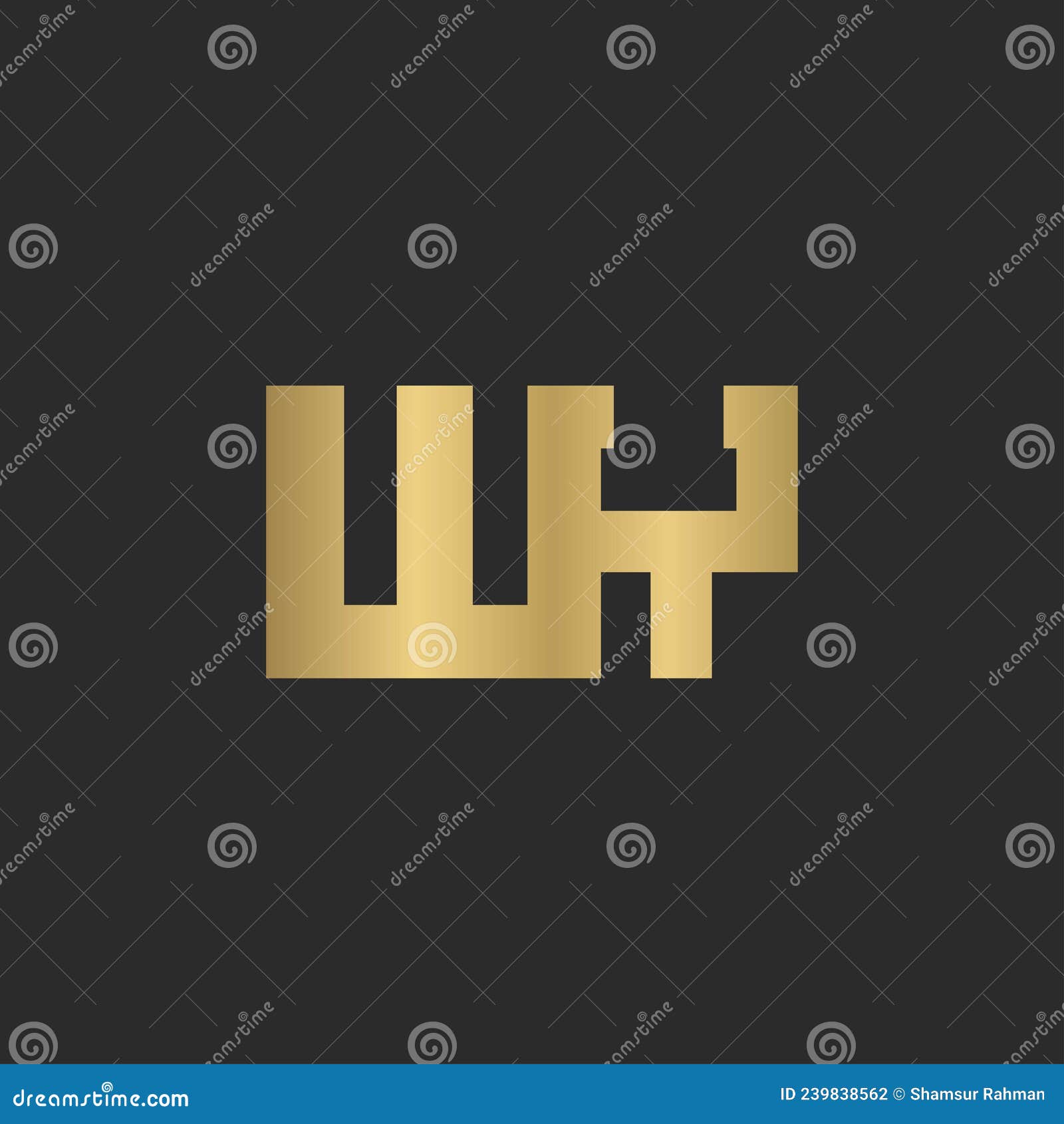Alphabet Initials Logo WY, YW, W and Y Stock Vector - Illustration of ...