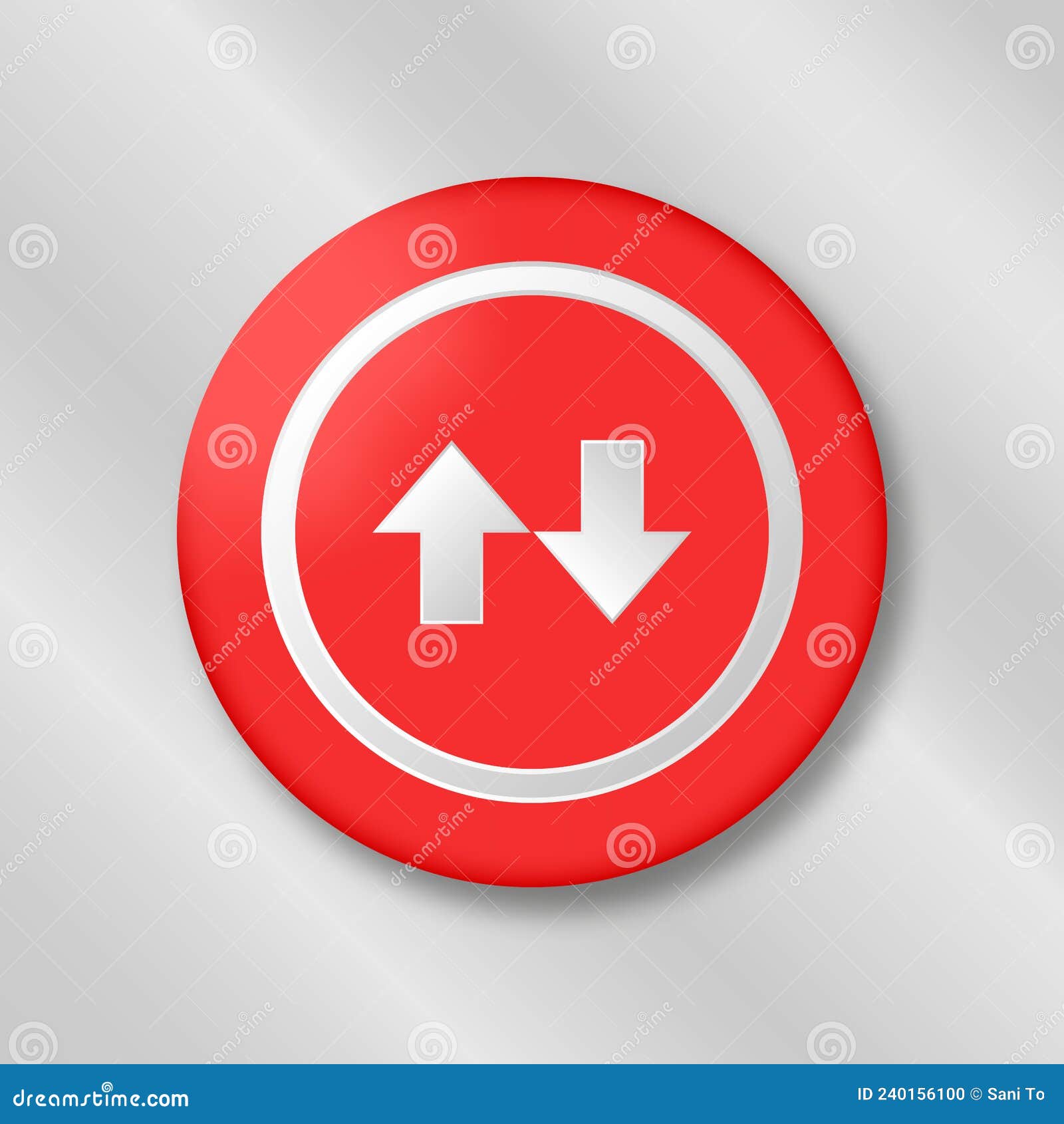 3D Cute Icon Top Down Instructions Stock Vector - Illustration of data ...