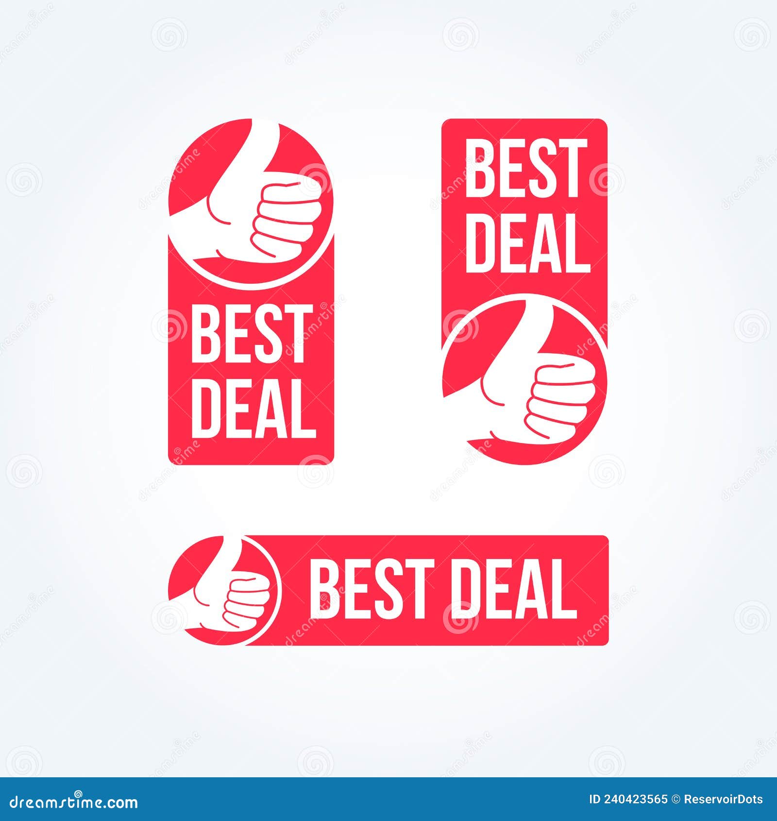Best Deal Labels stock illustration. Illustration of sign - 240423565
