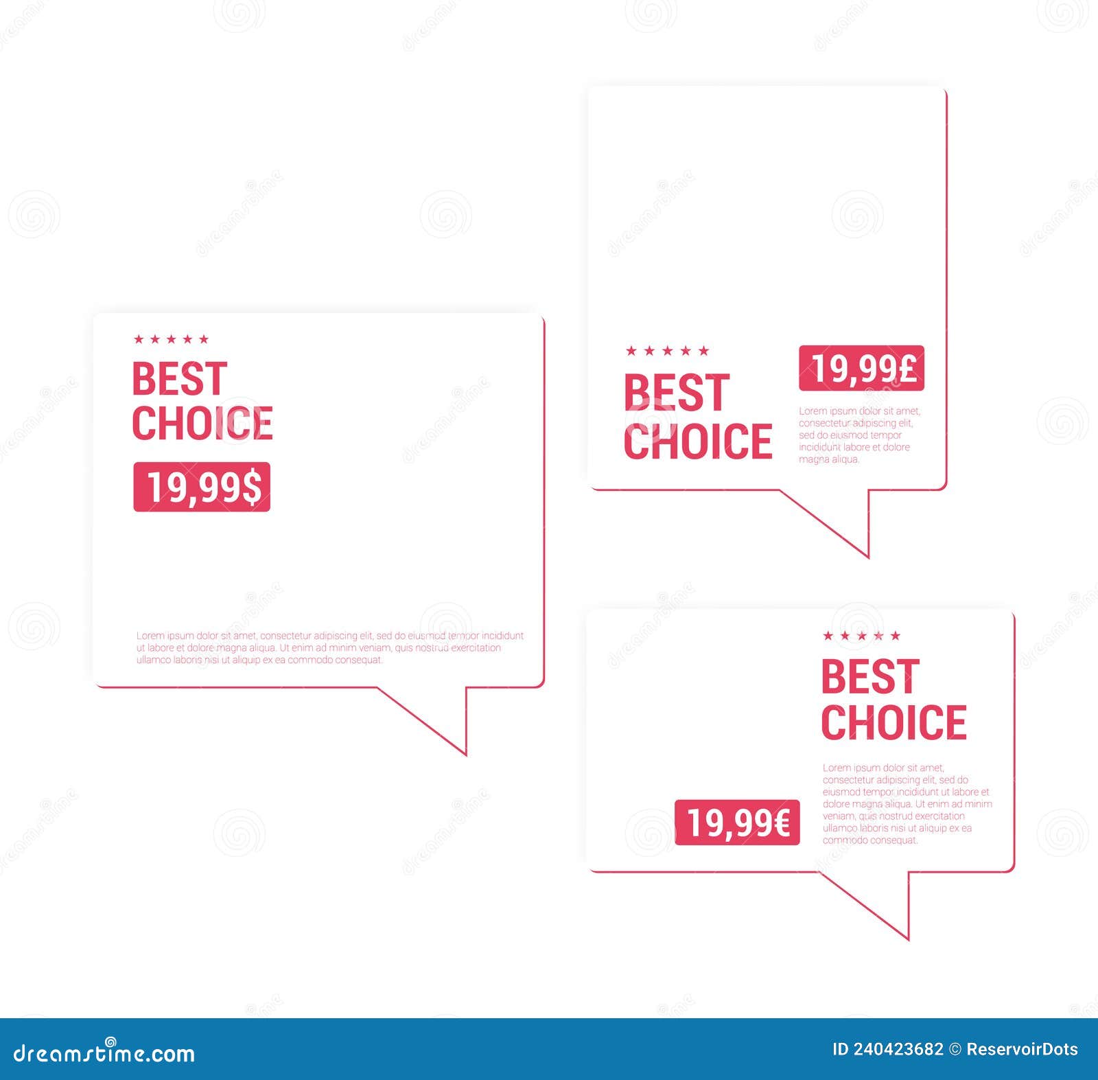 Best Choice Price Tags stock vector. Illustration of promotion - 240423682