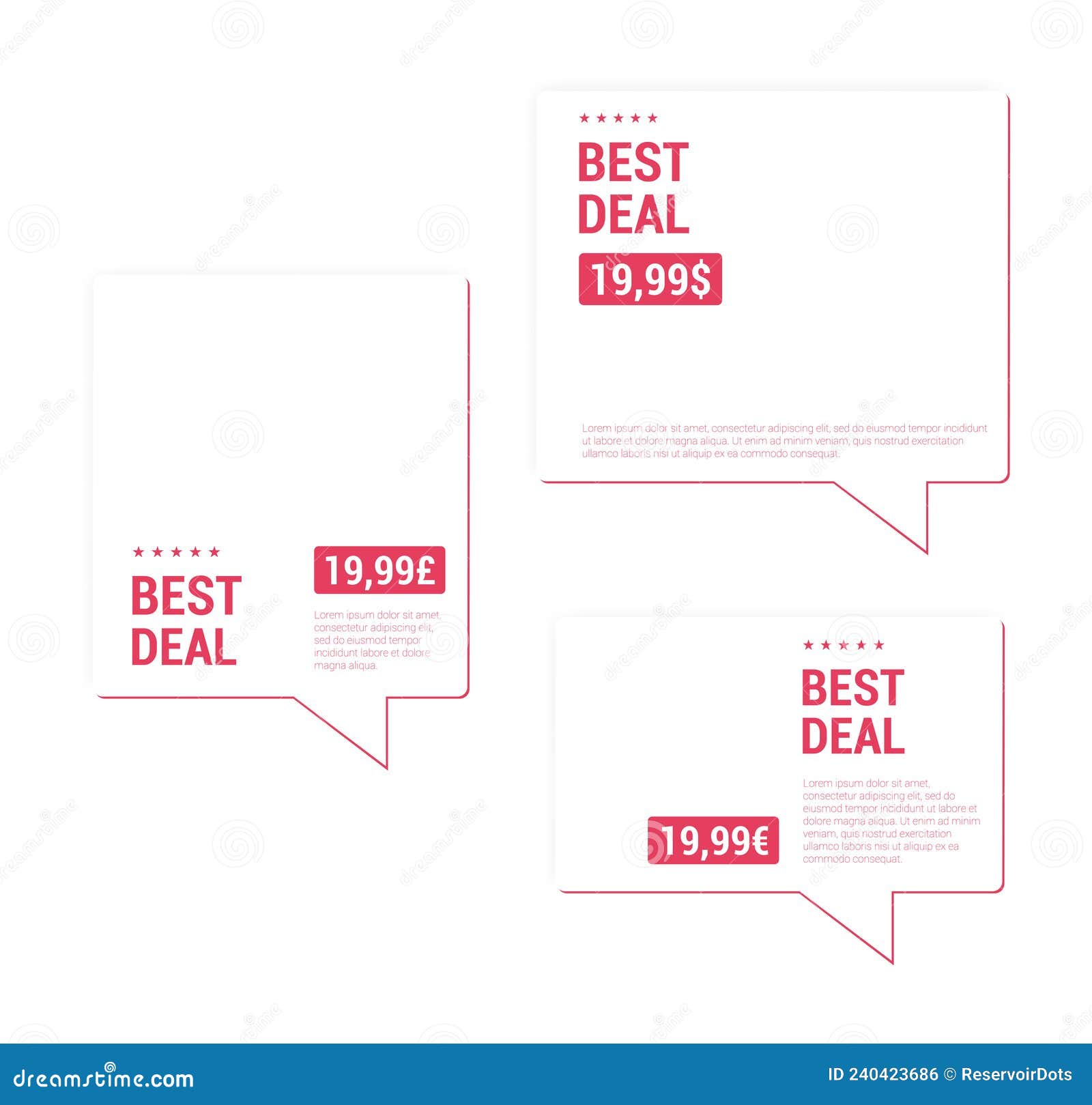 Best Deal Price Tags stock vector. Illustration of guarantee - 240423686