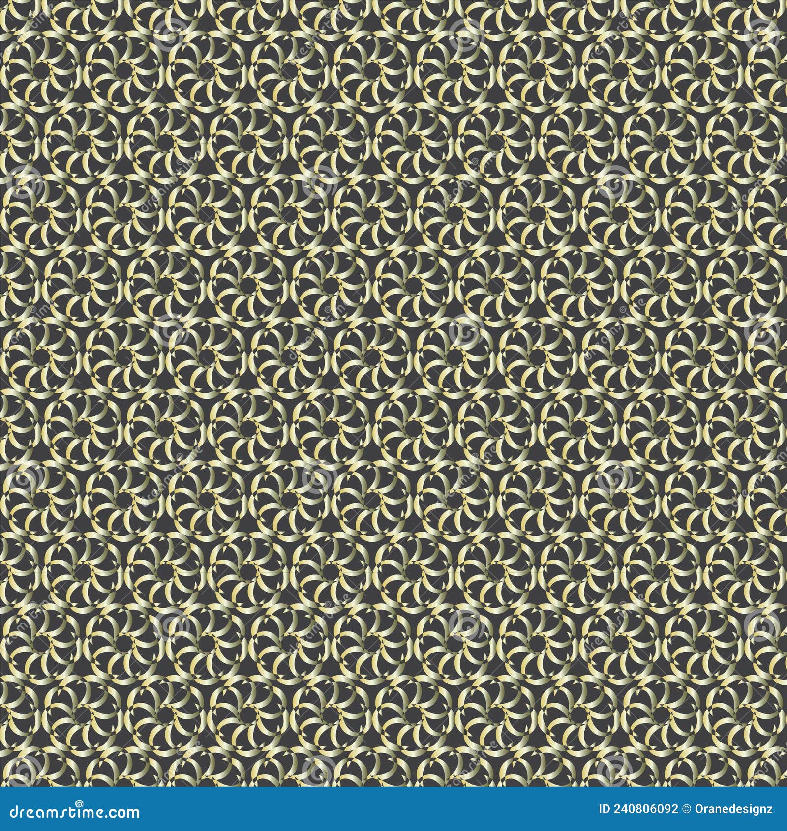 Metallic Gold Seamless Pattern Stock Vector - Illustration of design ...