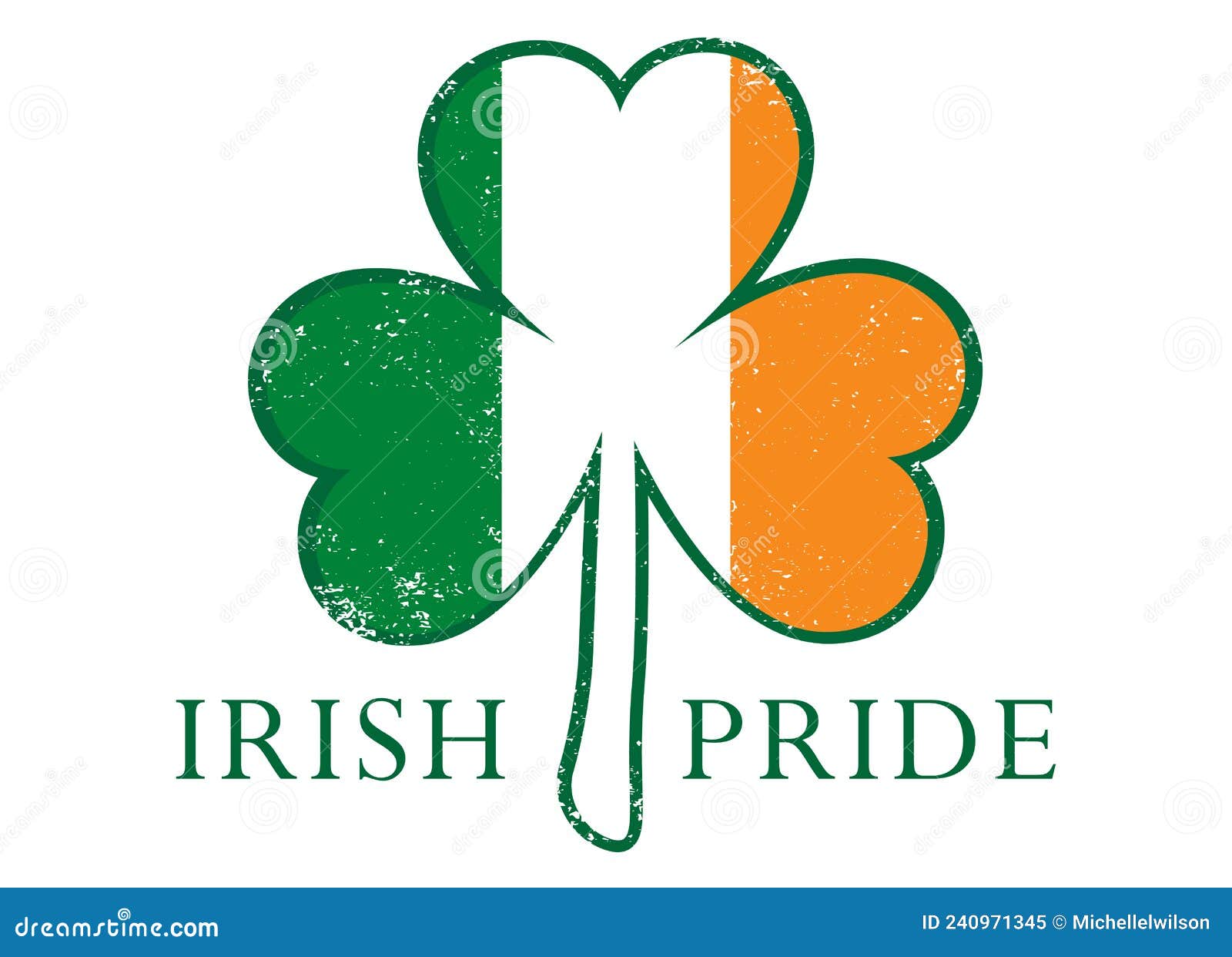 Grunge Irish Pride stamp stock vector. Illustration of stamp - 240971345