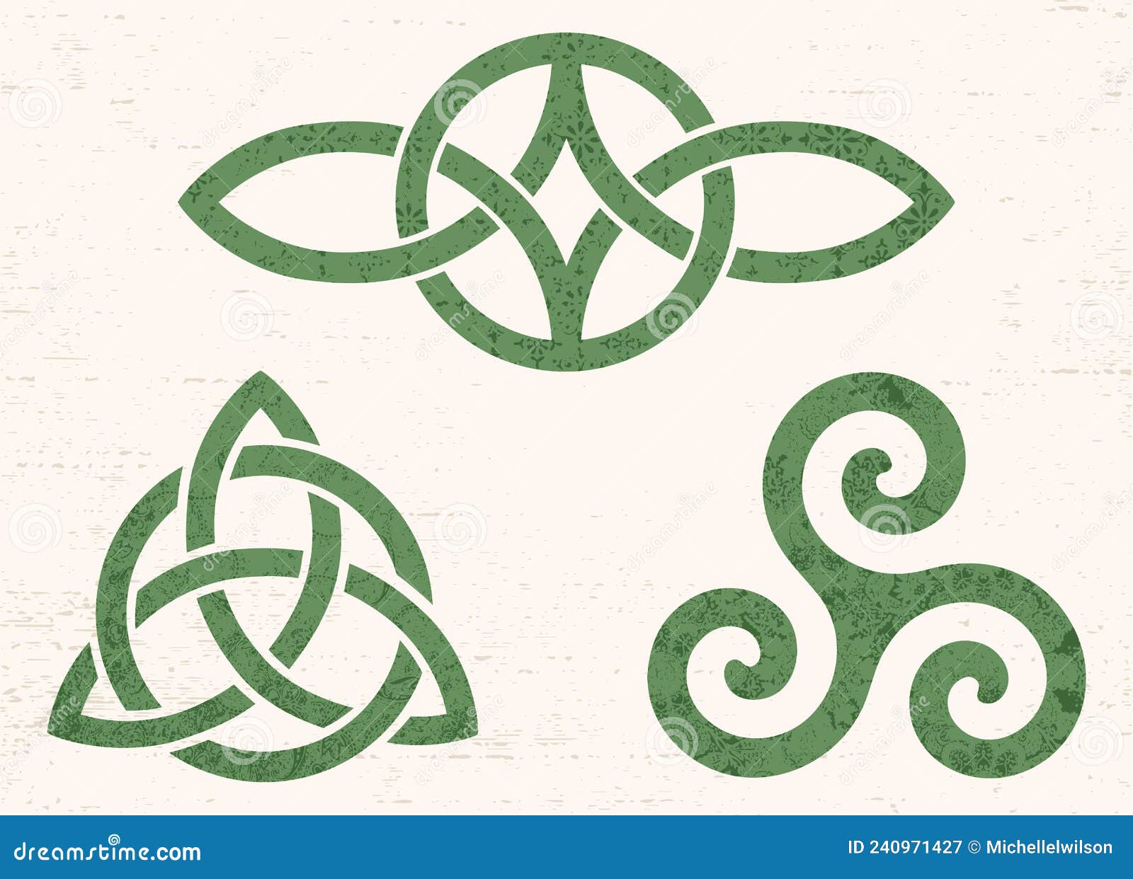 Serch Bythol In Black. Celtic Symbol. Isolated Background. Vector ...