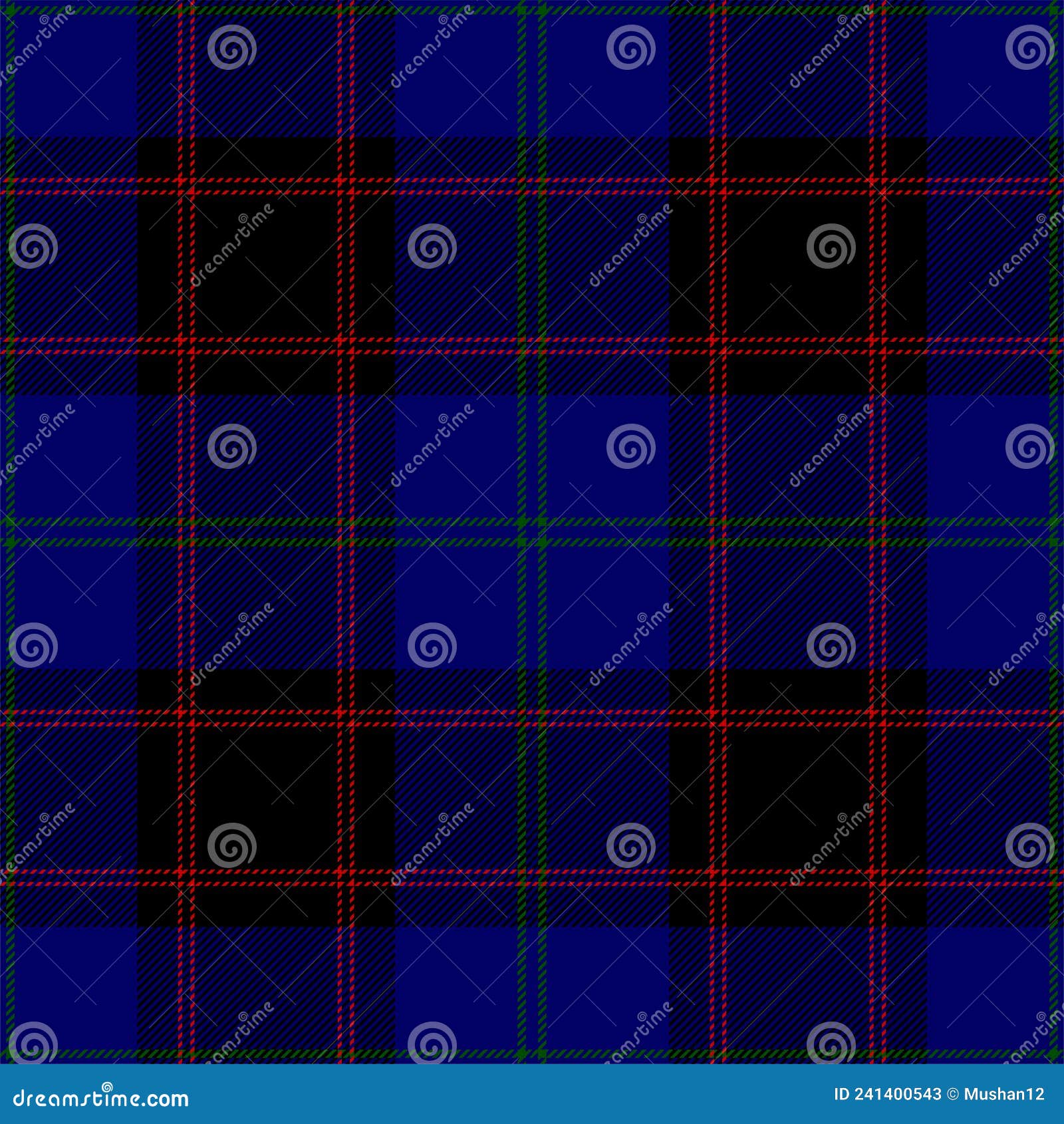 Clan Pattern Texture Fabric, Home Plaid Background Tartan. Fiber Vector ...