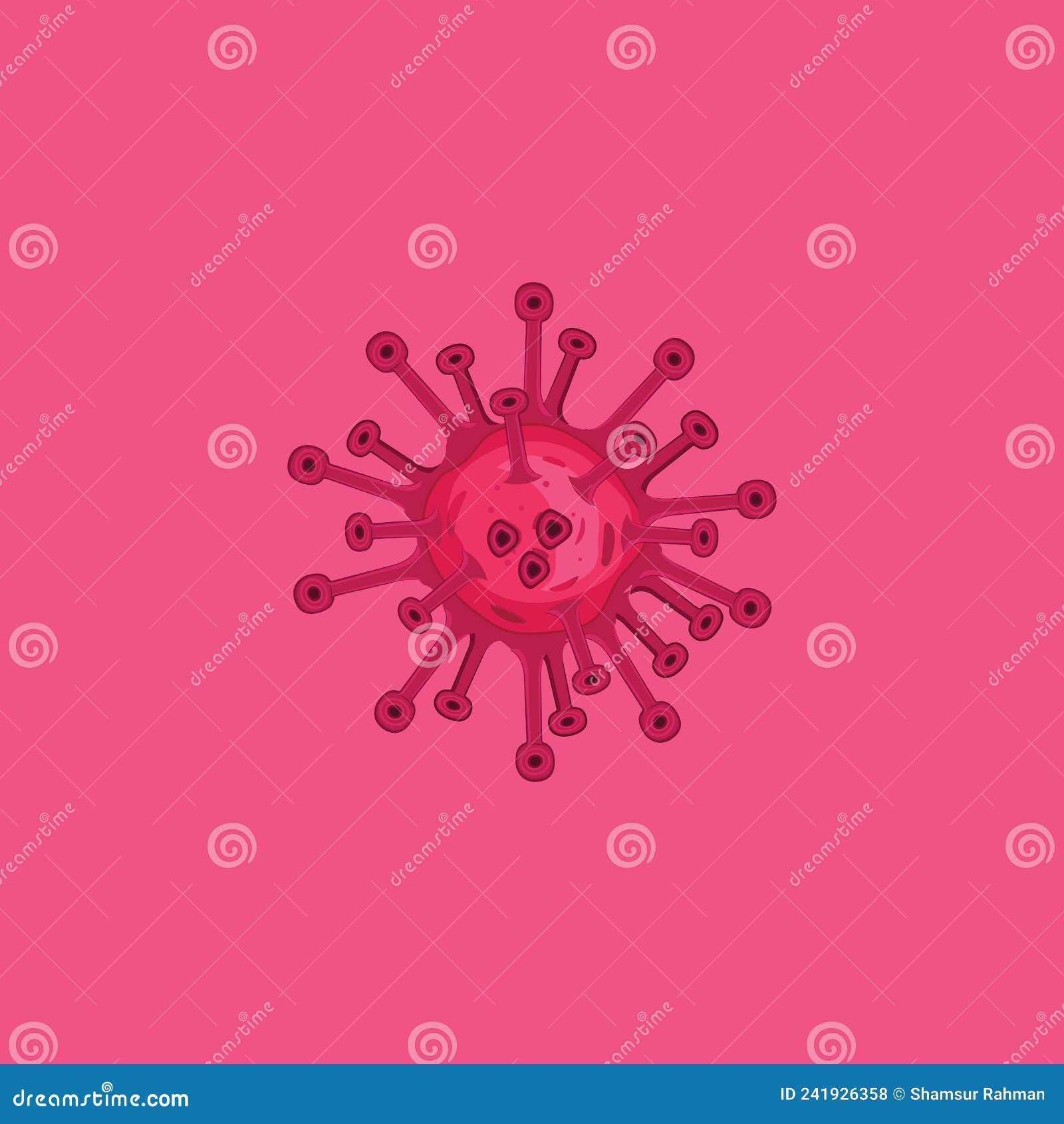 The Deadly Virus Logo Design Template Stock Vector - Illustration of ...