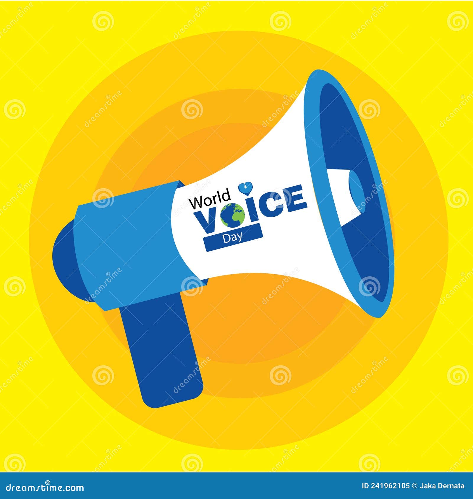 Vector Graphic of World Voice Da Stock Vector - Illustration of oice ...