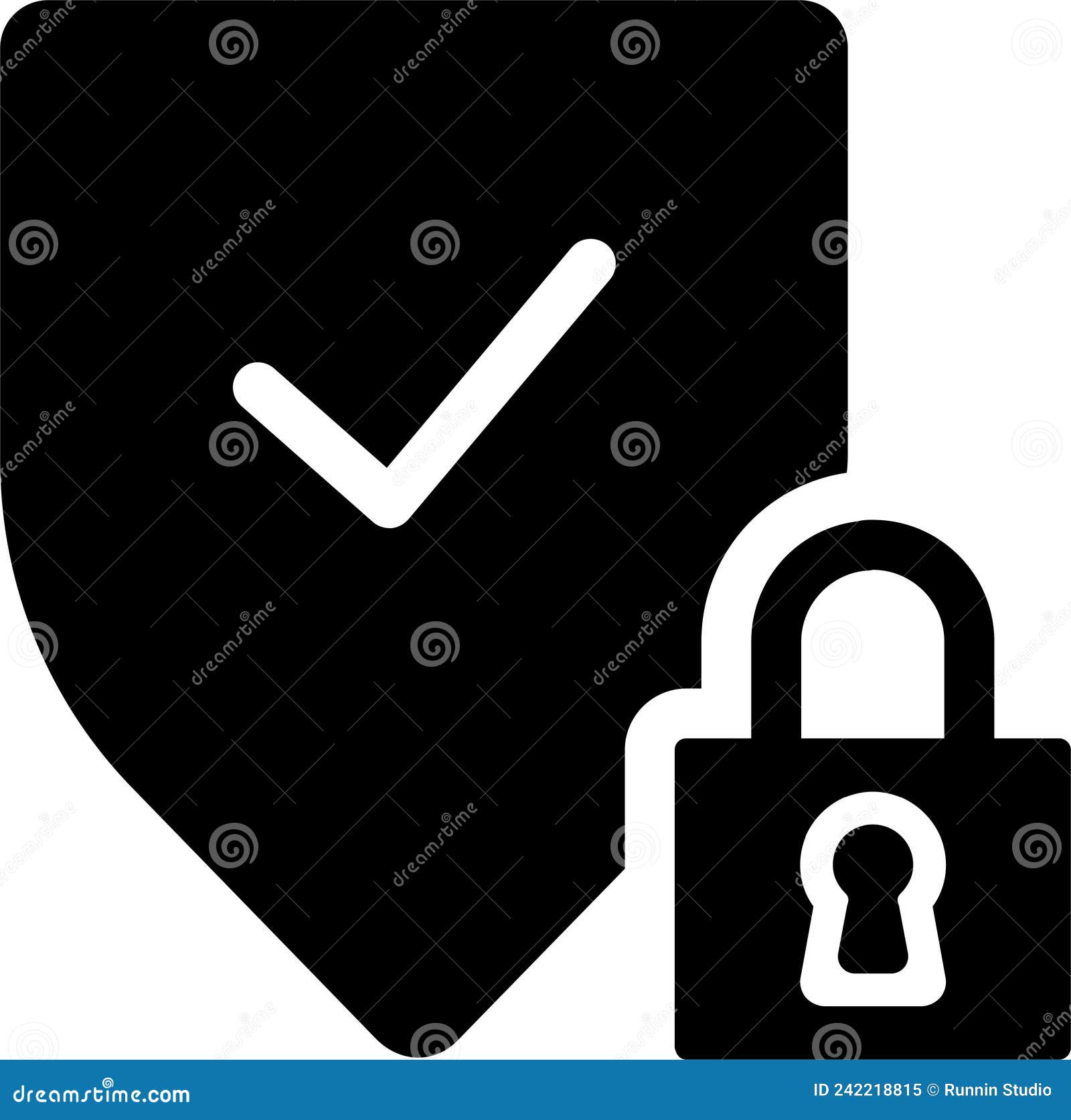 Encrypted Icon Vector Sign And Symbol Isolated On White Background ...