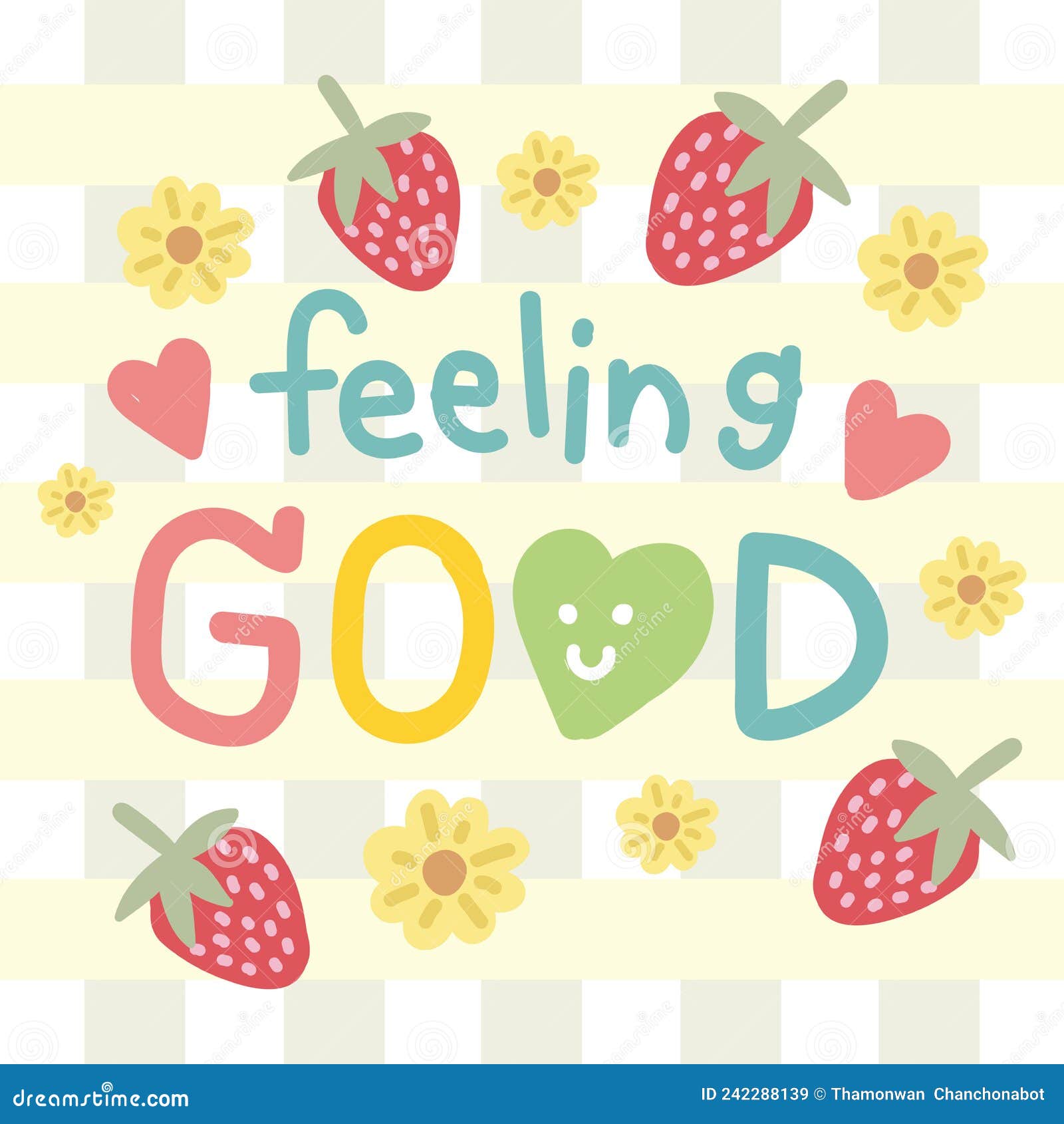 Cute Stuffs on Sweet Background Stock Vector - Illustration of kids ...