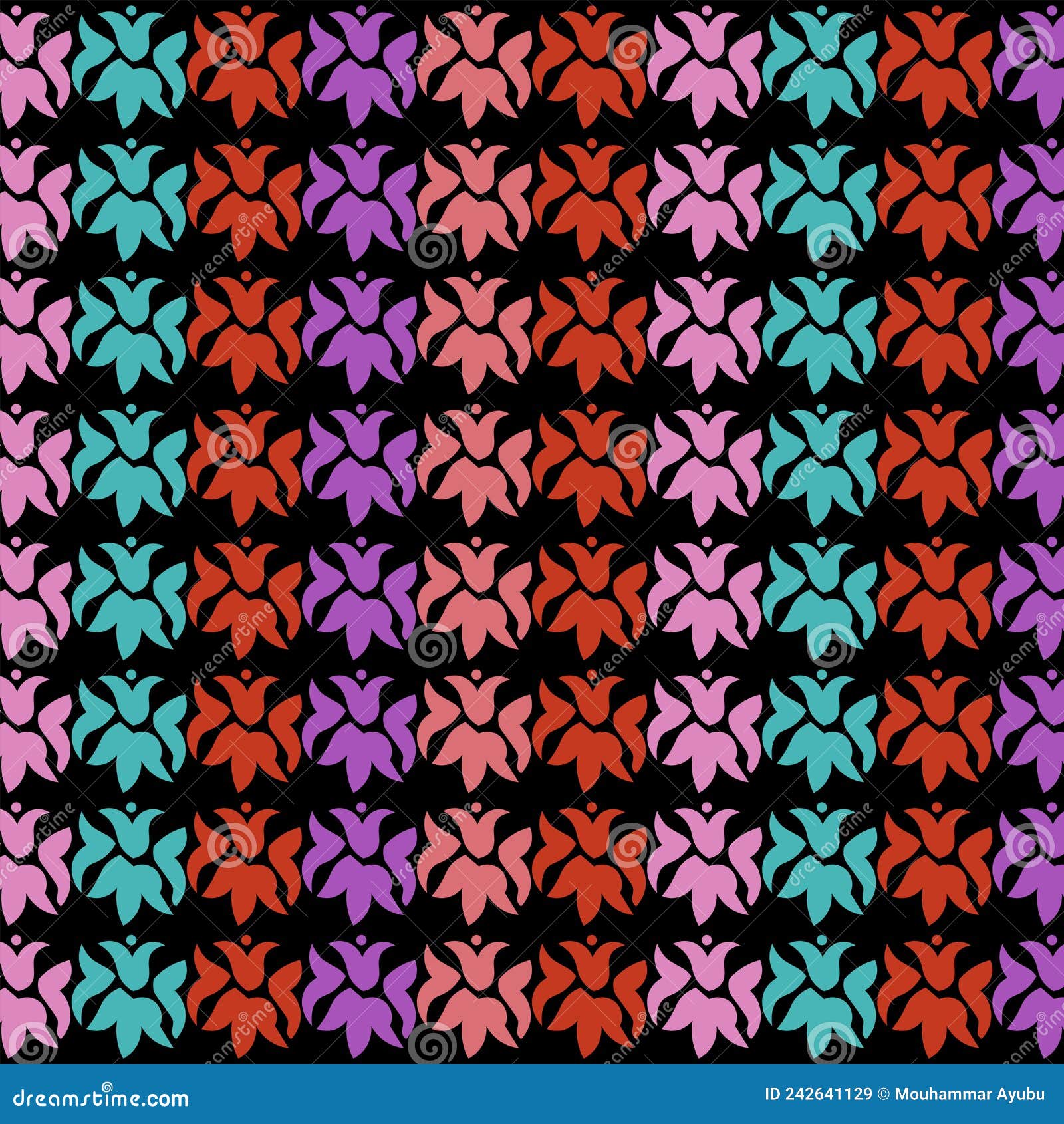 Colorful Modern Pattern for Textile Print, Abstract Texture, Fashion ...