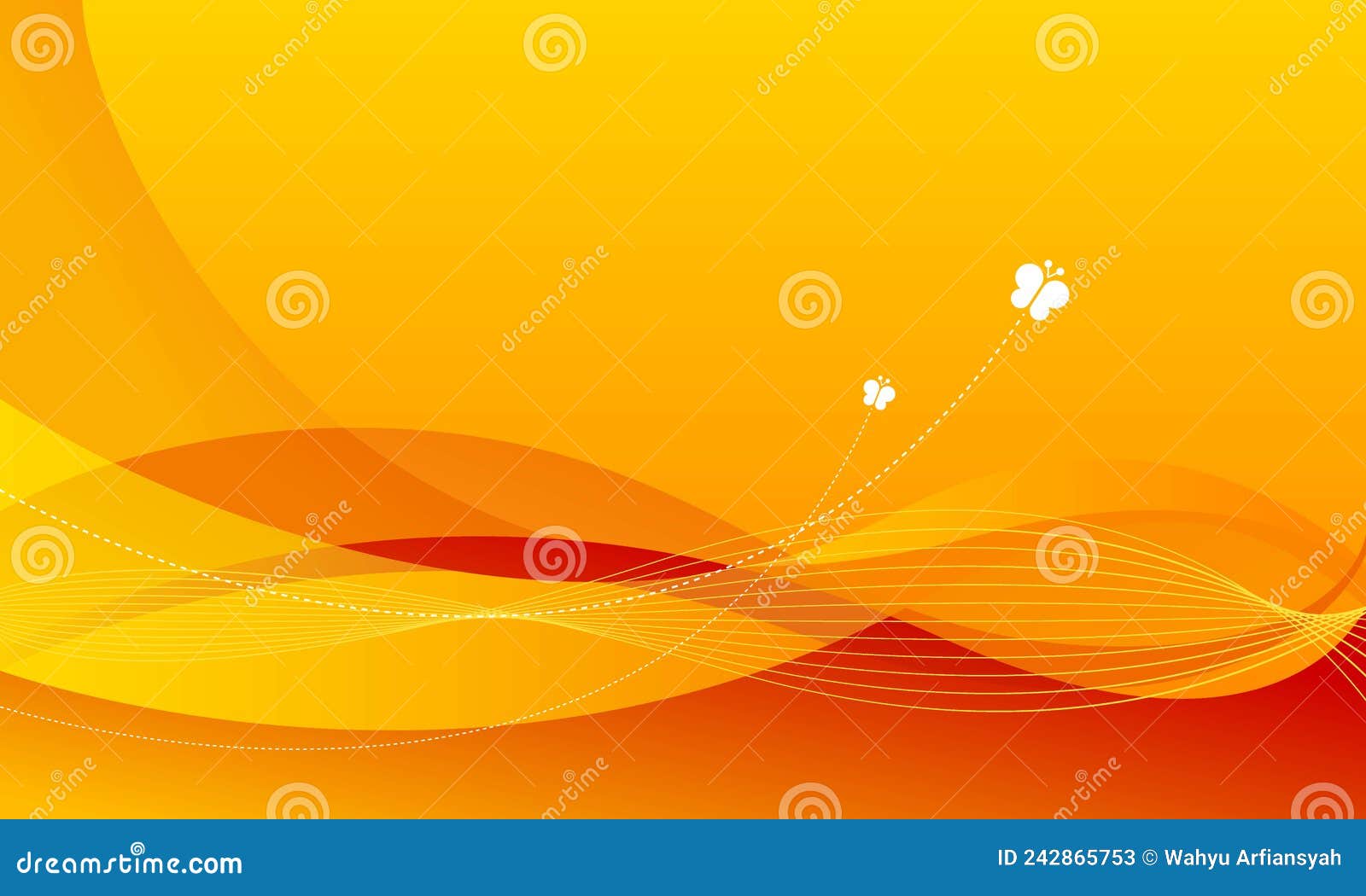Abstract Orange Summer Concept Background. Stock Vector - Illustration ...