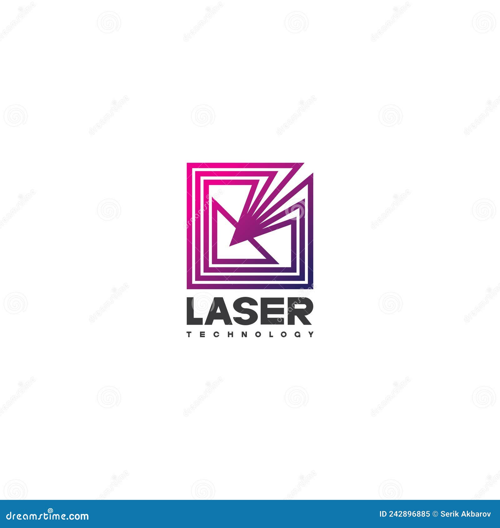 Optics and Laser Technology Stock Vector - Illustration of production ...