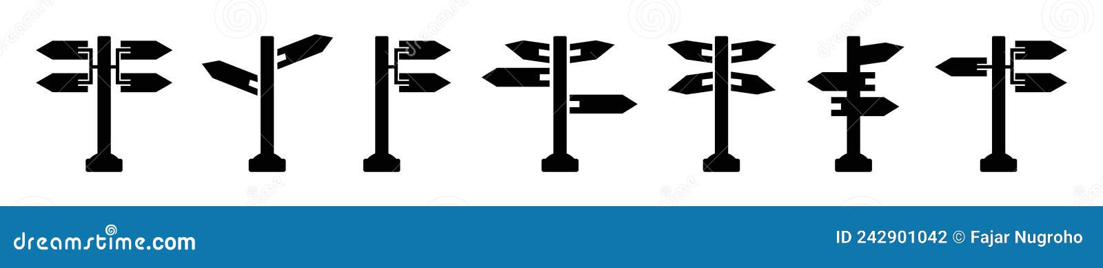 My Or Your Way Signpost Showing Conflict Or Disagreement Royalty-Free ...