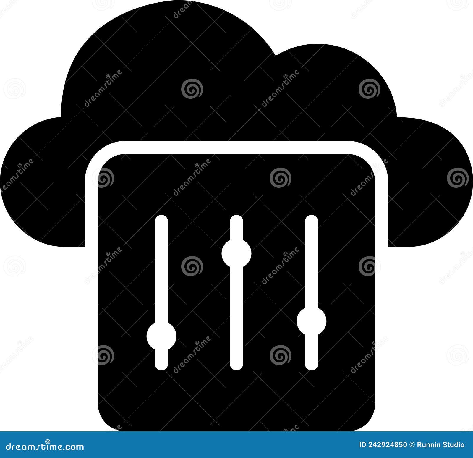 Preference Icon On White Background. Simple Element Illustration From ...